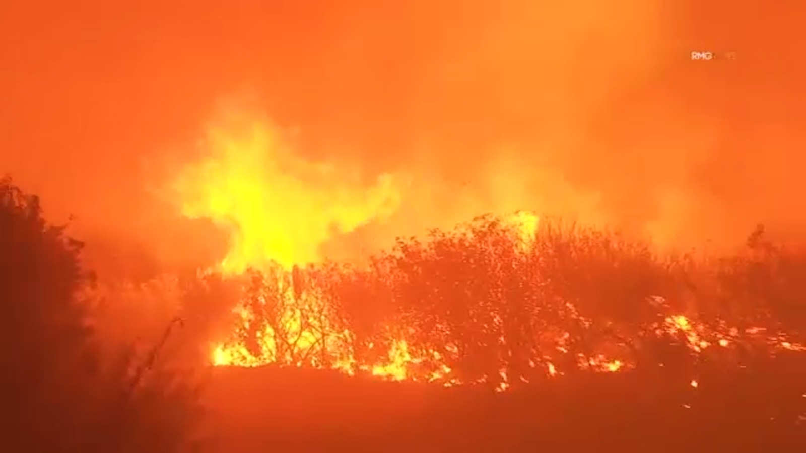 Actualizaciones del incendio Post: Incendio cerca del Freeway 5 en ...