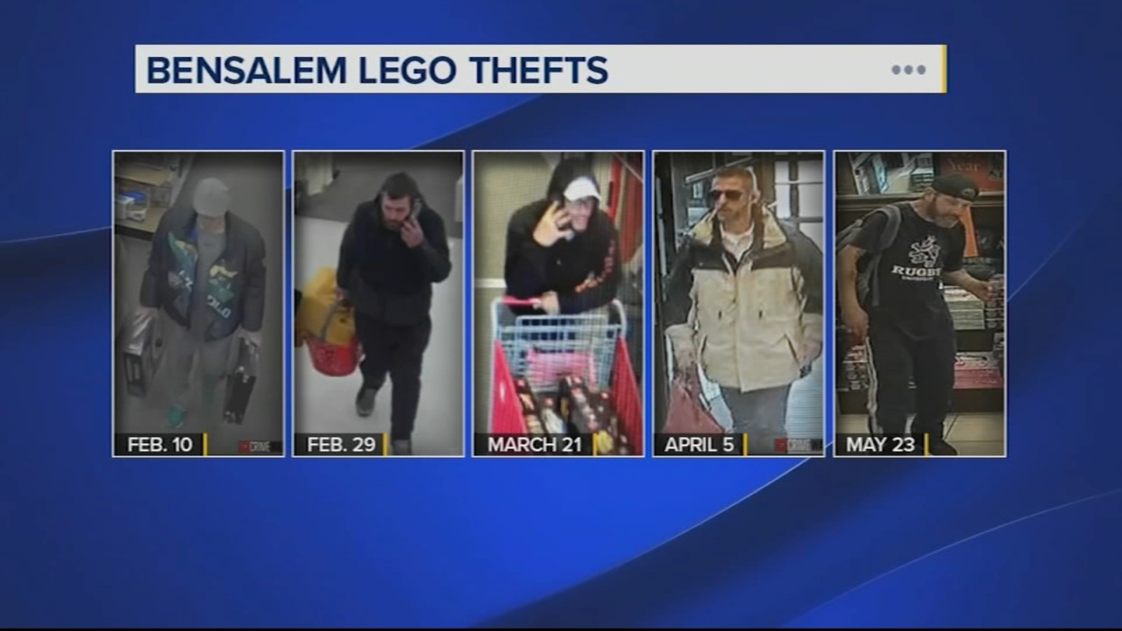 Lego Theft Bensalem Police Investigating After Suspects Target
