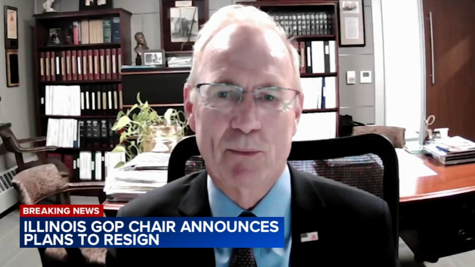 Illinois Republican Chair Don Tracy announces resignation from position, wants replacement named ...