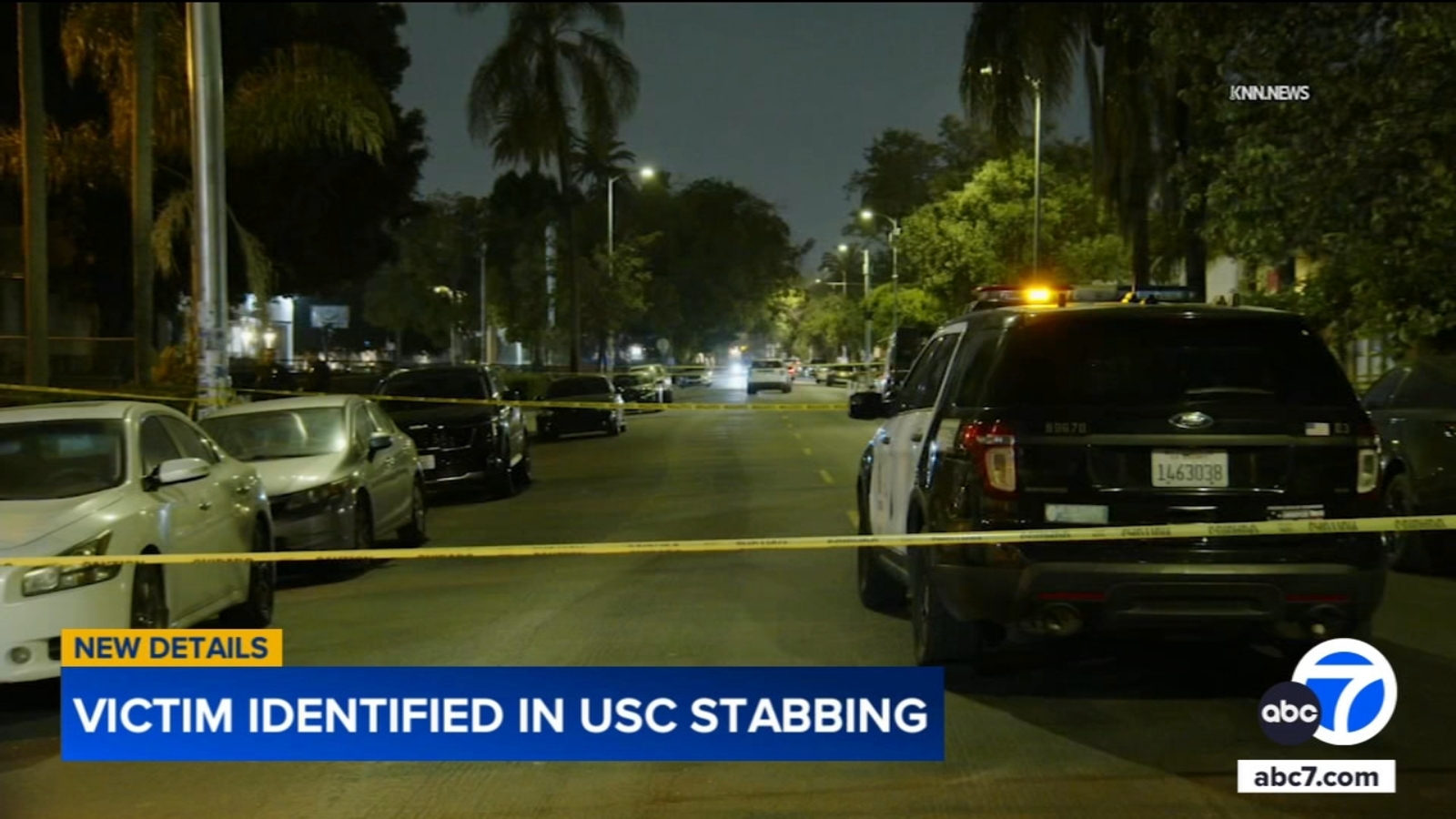 Homeless man stabbed to death on USC's Greek Row identified as 27-year ...
