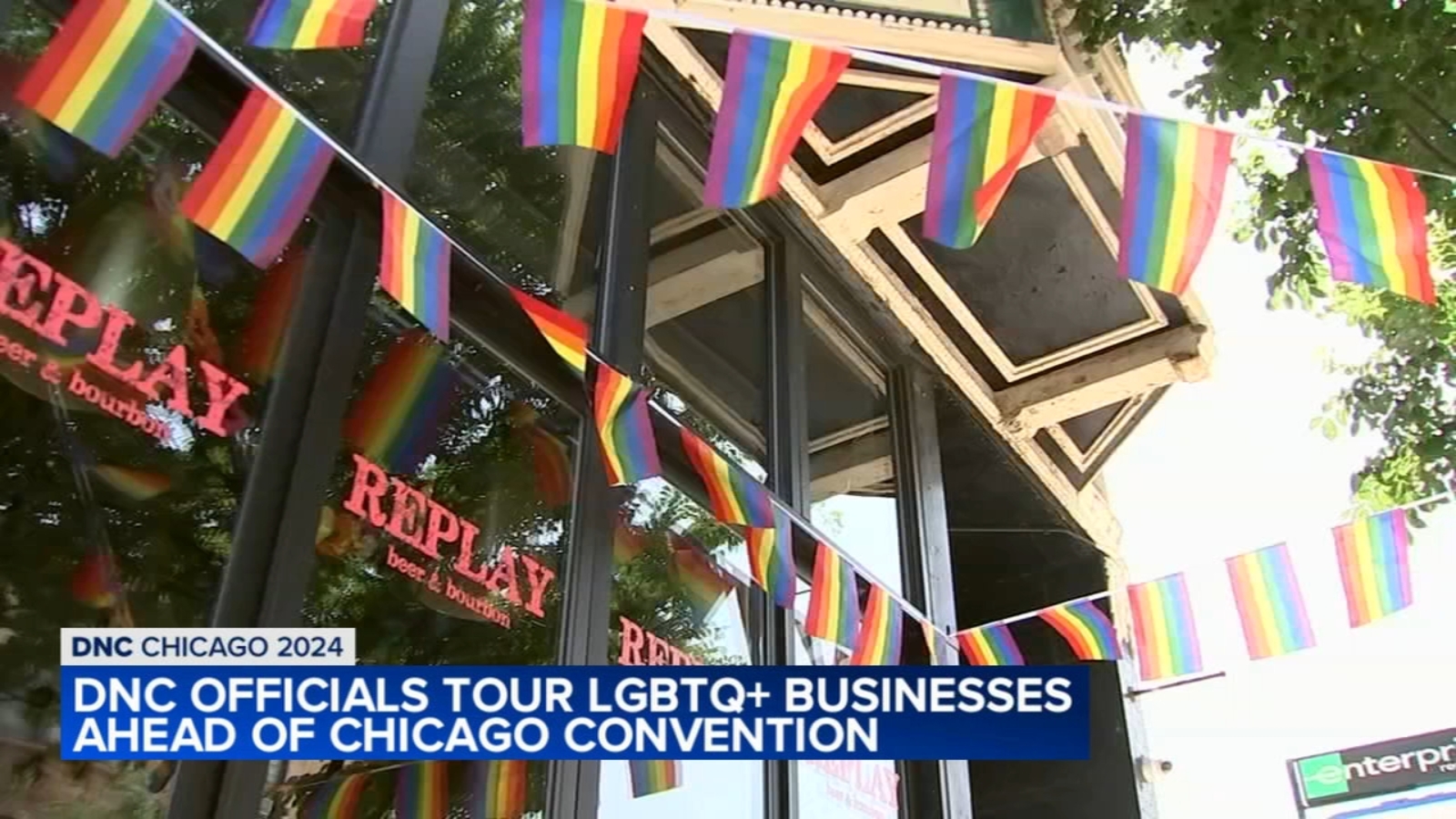 Democratic National Convention officials tour LGBTQ+ gay-owned ...
