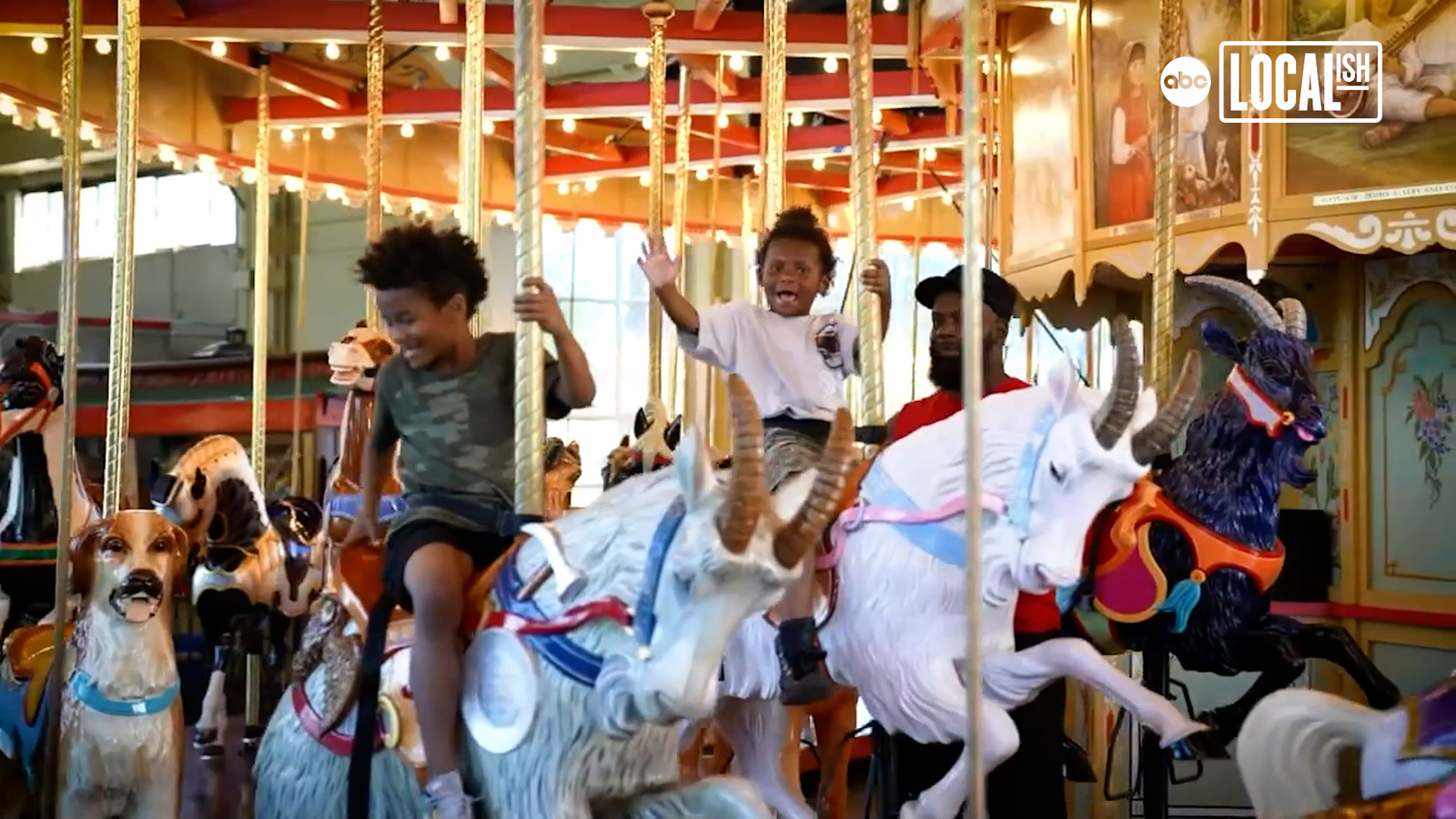 This Pottstown Carousel carousel is the second oldest wooden carousel ...