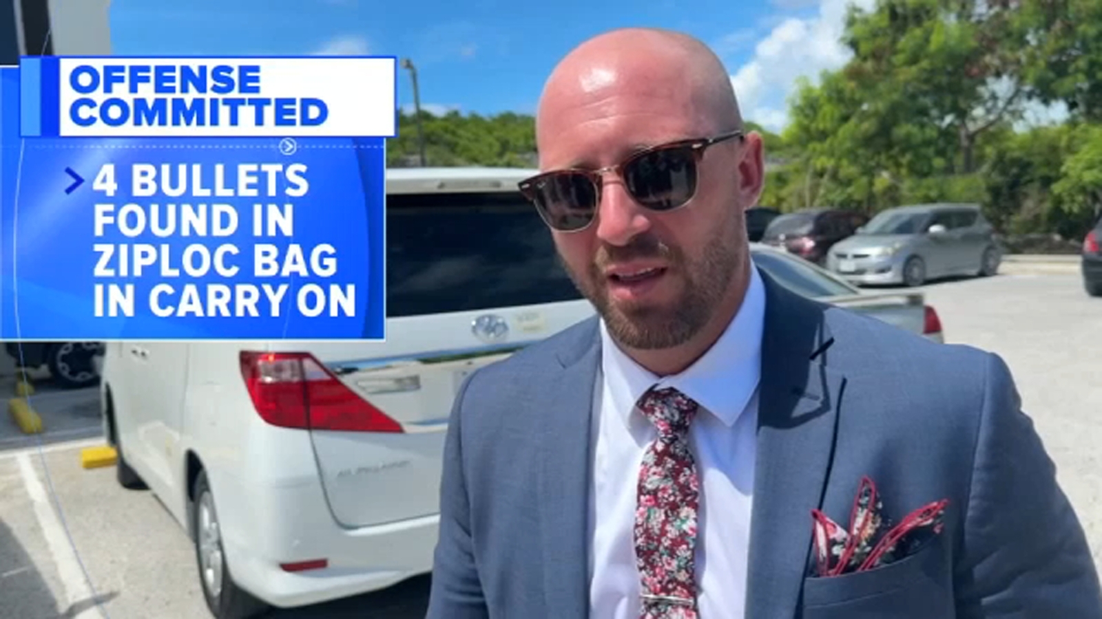 American tourist Ryan Watson, detained in Turks and Caicos on ammo ...