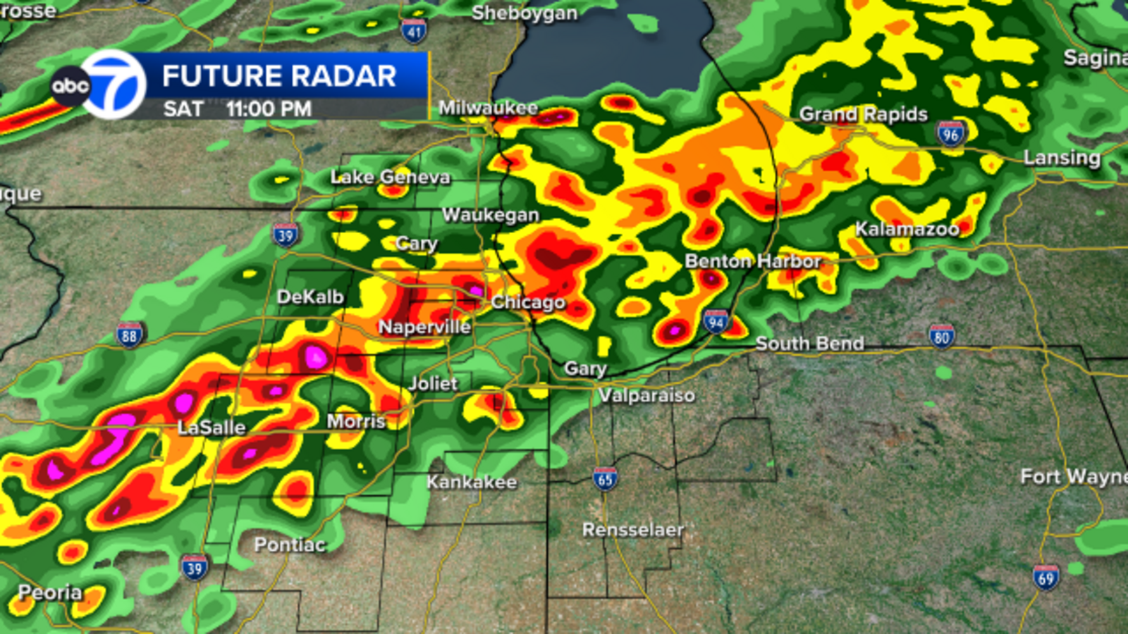 Chicago weather today: Severe Thunderstorm Watch for parts of area ...