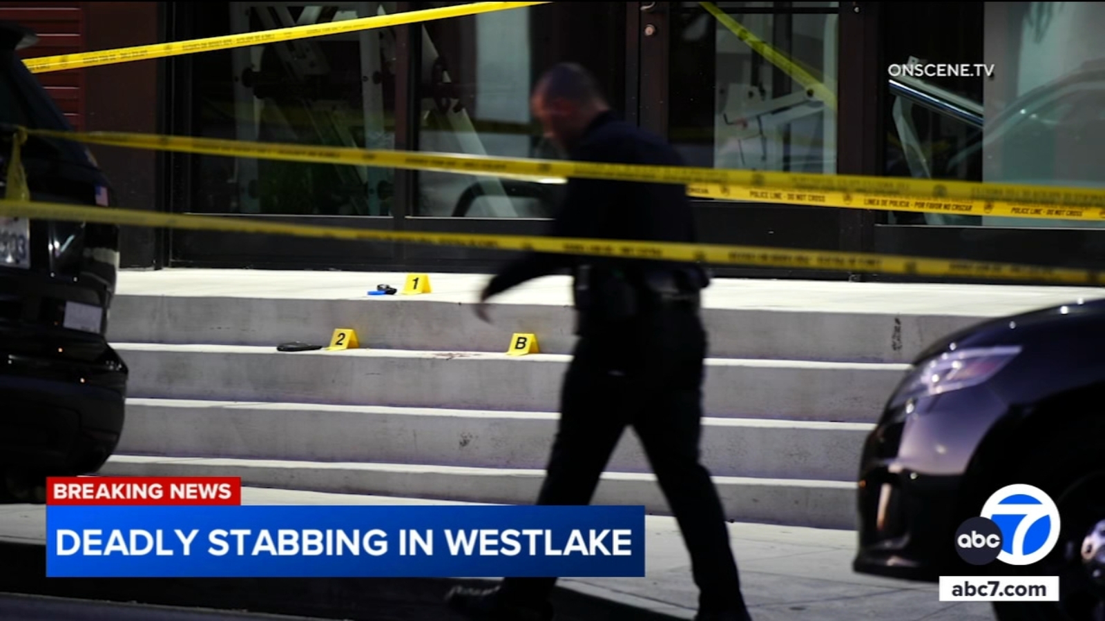 Man found stabbed to death in Westlake District of Los Angeles; LAPD searches for suspect - ABC7 ...