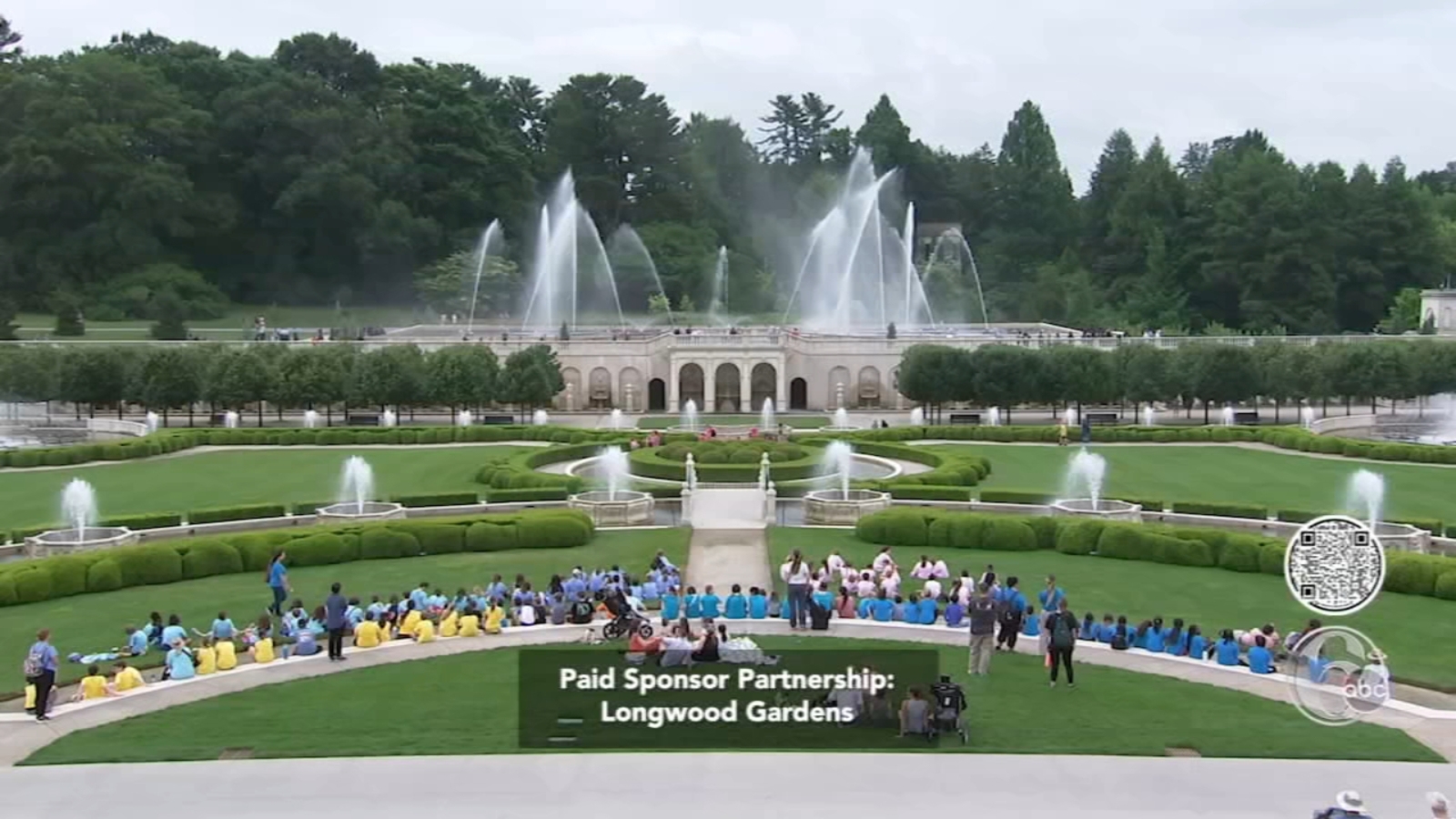 Longwood Gardens' summer splendor features Festival of Fountains with ...