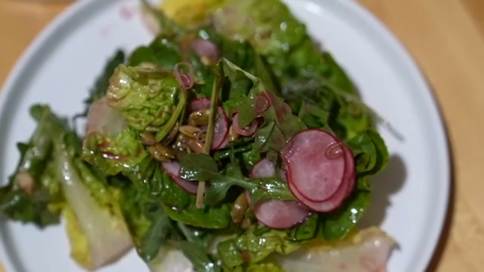 The Dish: Gorgeous summer salad with gem lettuce from Chef Wyatt Piazza ...