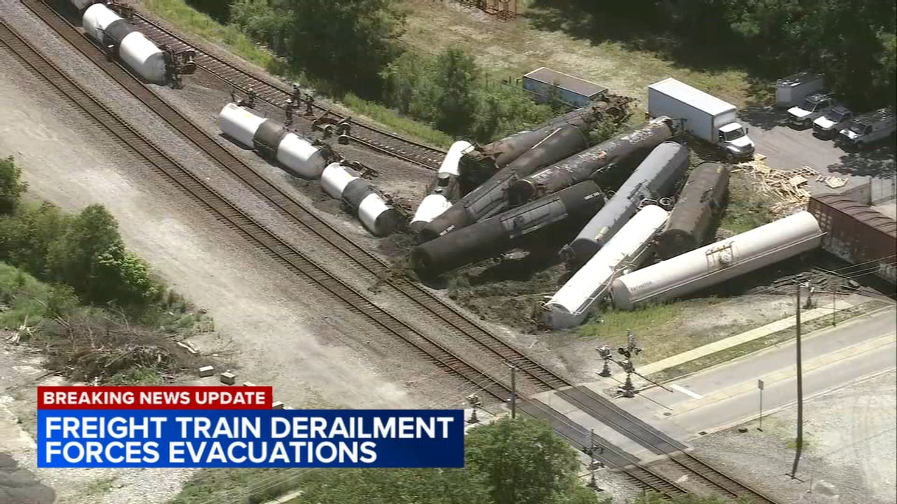 Freight Train Collision