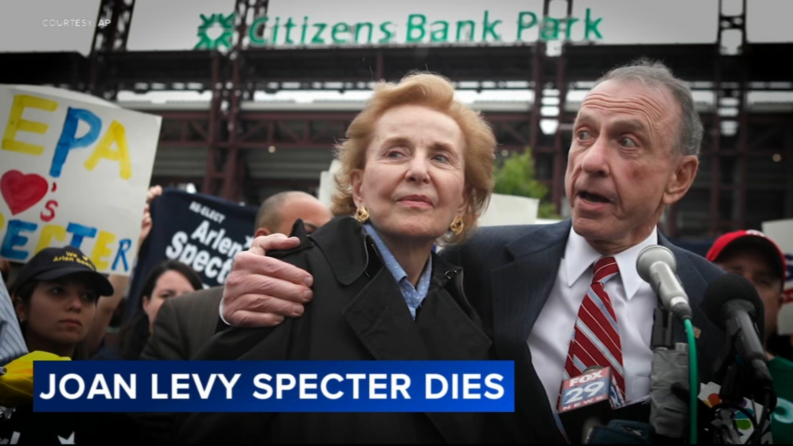 Former Philadelphia City Councilmember Joan Levy Specter, known for ...
