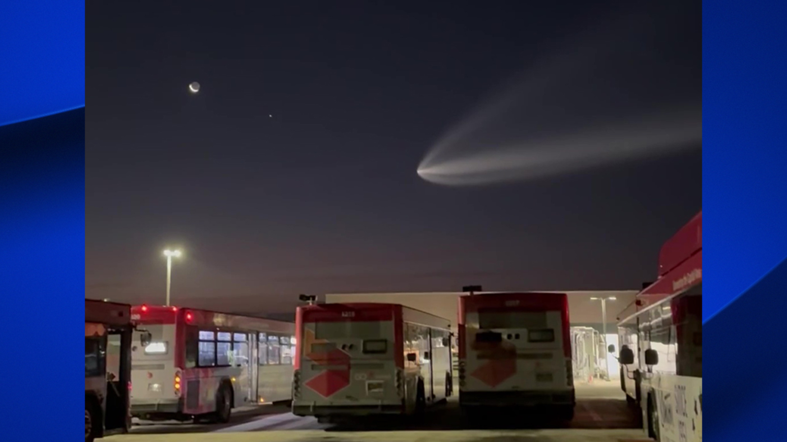 SpaceX Falcon 9 rocket streaks across North Carolina skies carrying ...