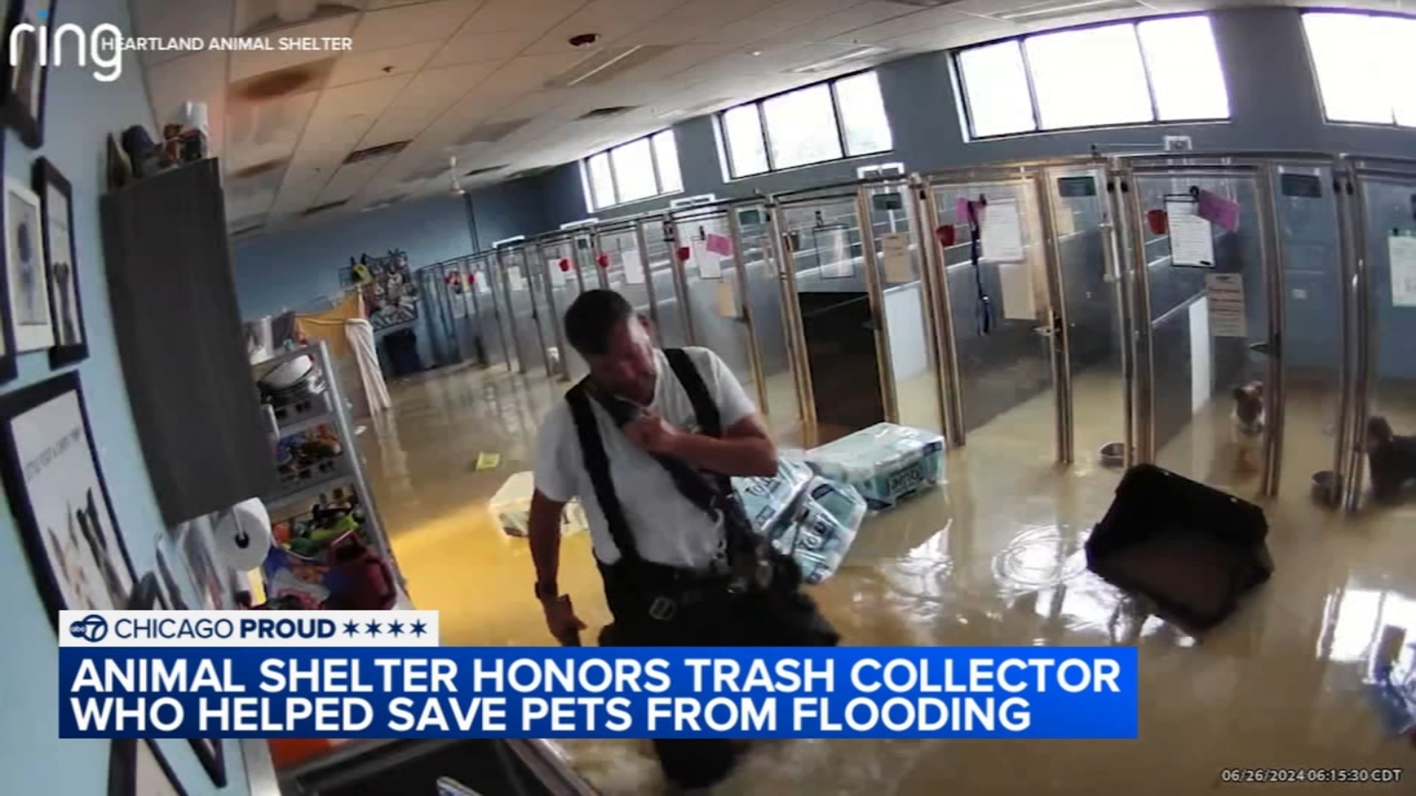 Waste Management worker honored for calling 911 as Heartland animal ...