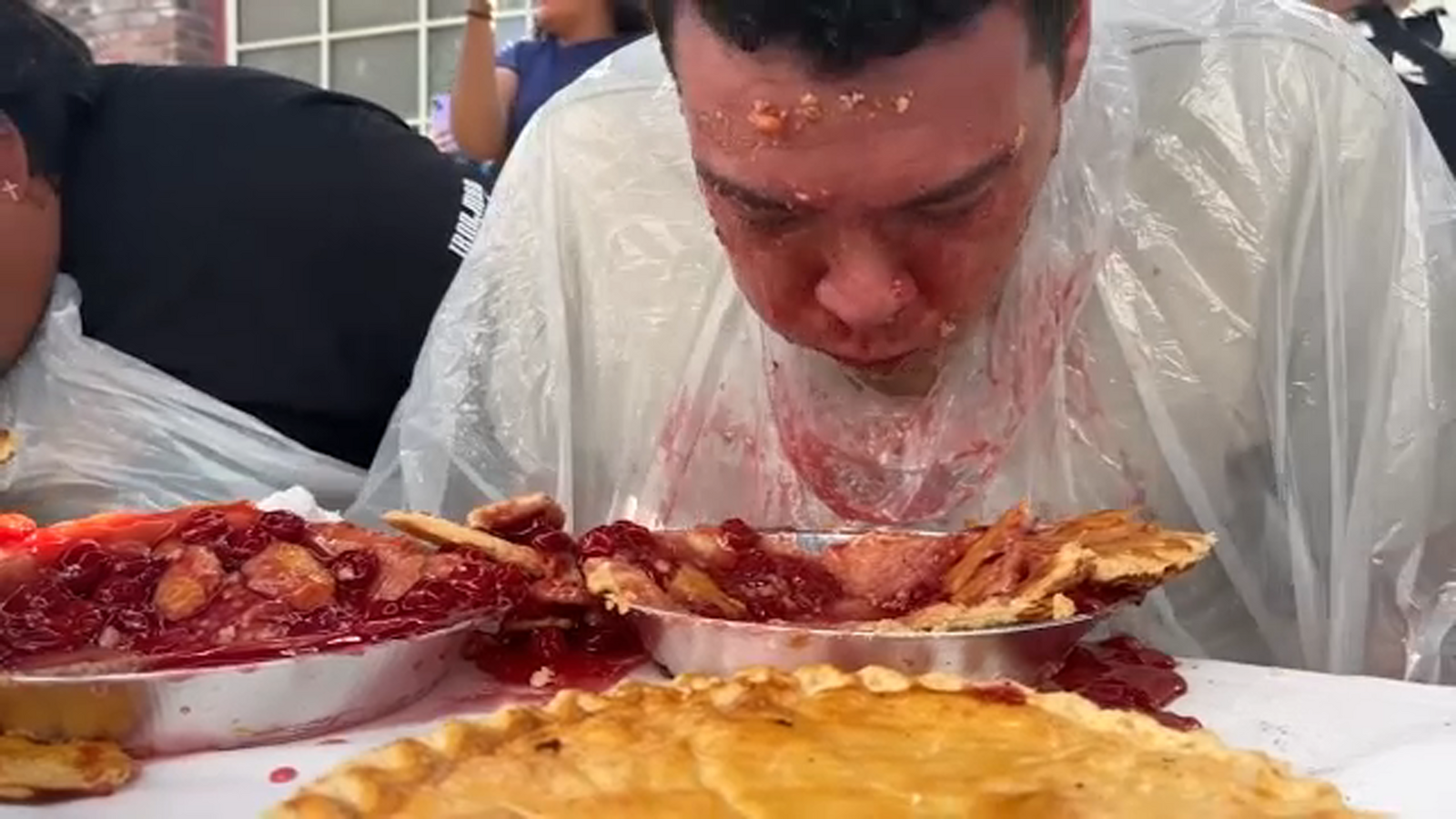 Marie Callendar's inaugural pie-eating contest in Northeast Fresno ...