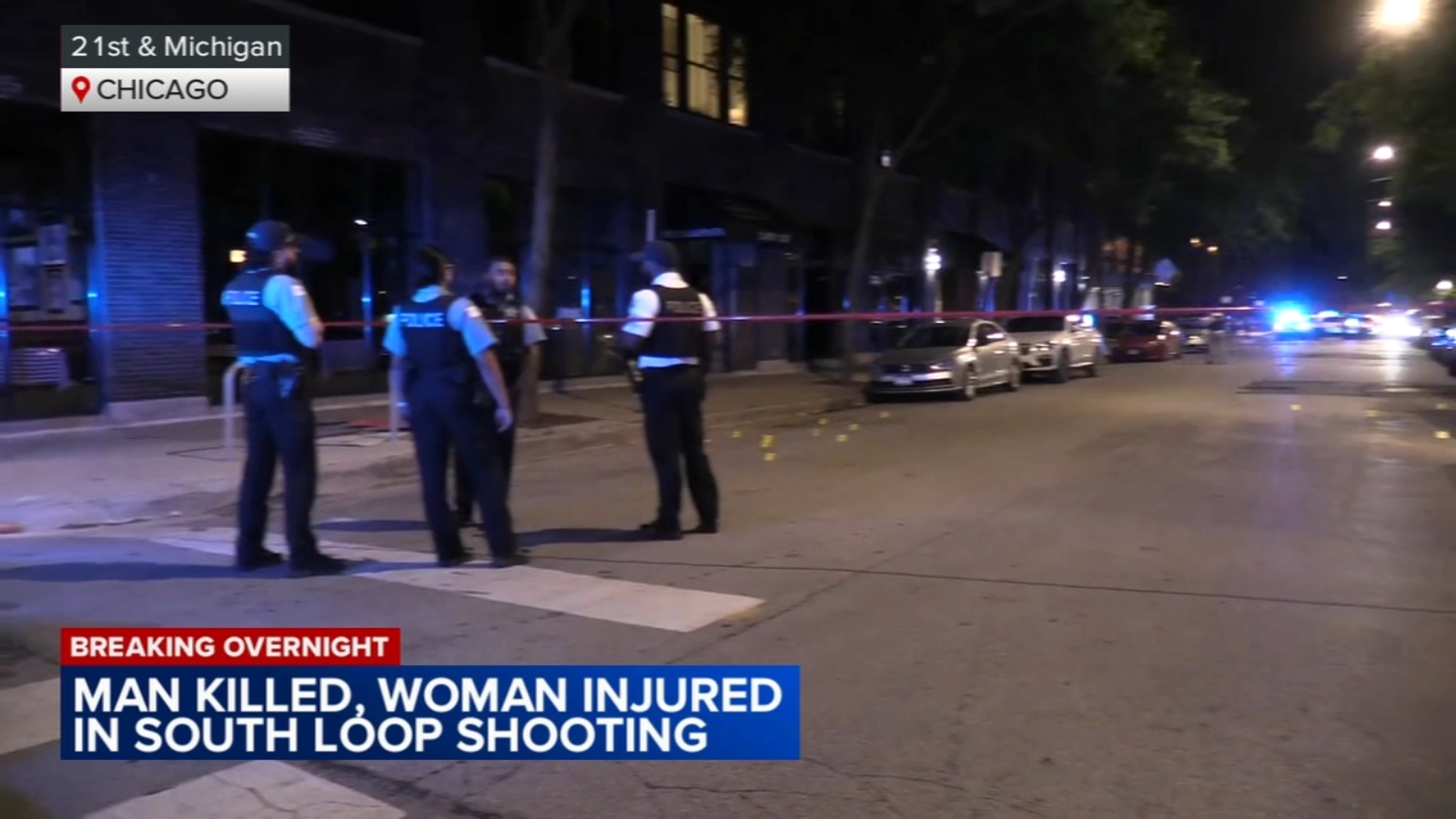 South Loop, Chicago shooting: Man killed, woman injured in 100-block of ...