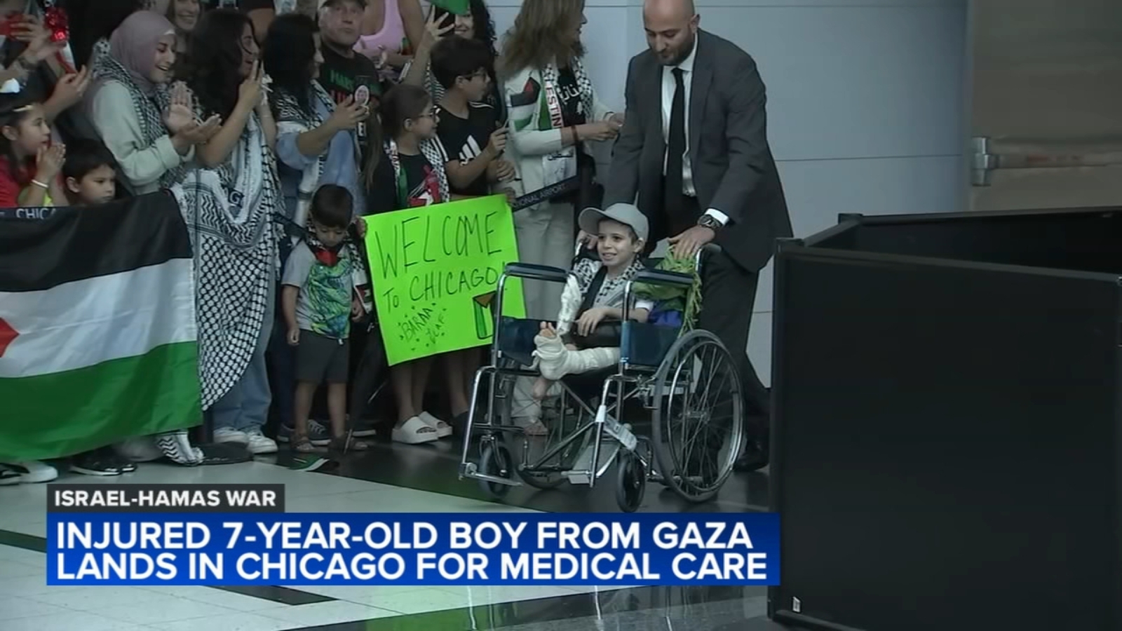 Israel-Hamas war: 7-year-old boy injured in Gaza brought to Chicago by ...
