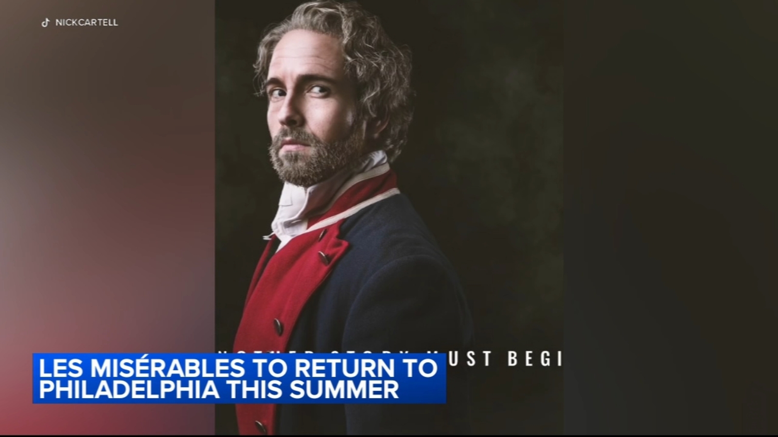 'Les Miserables' star Nick Cartell to sing national anthem at Phillies ...