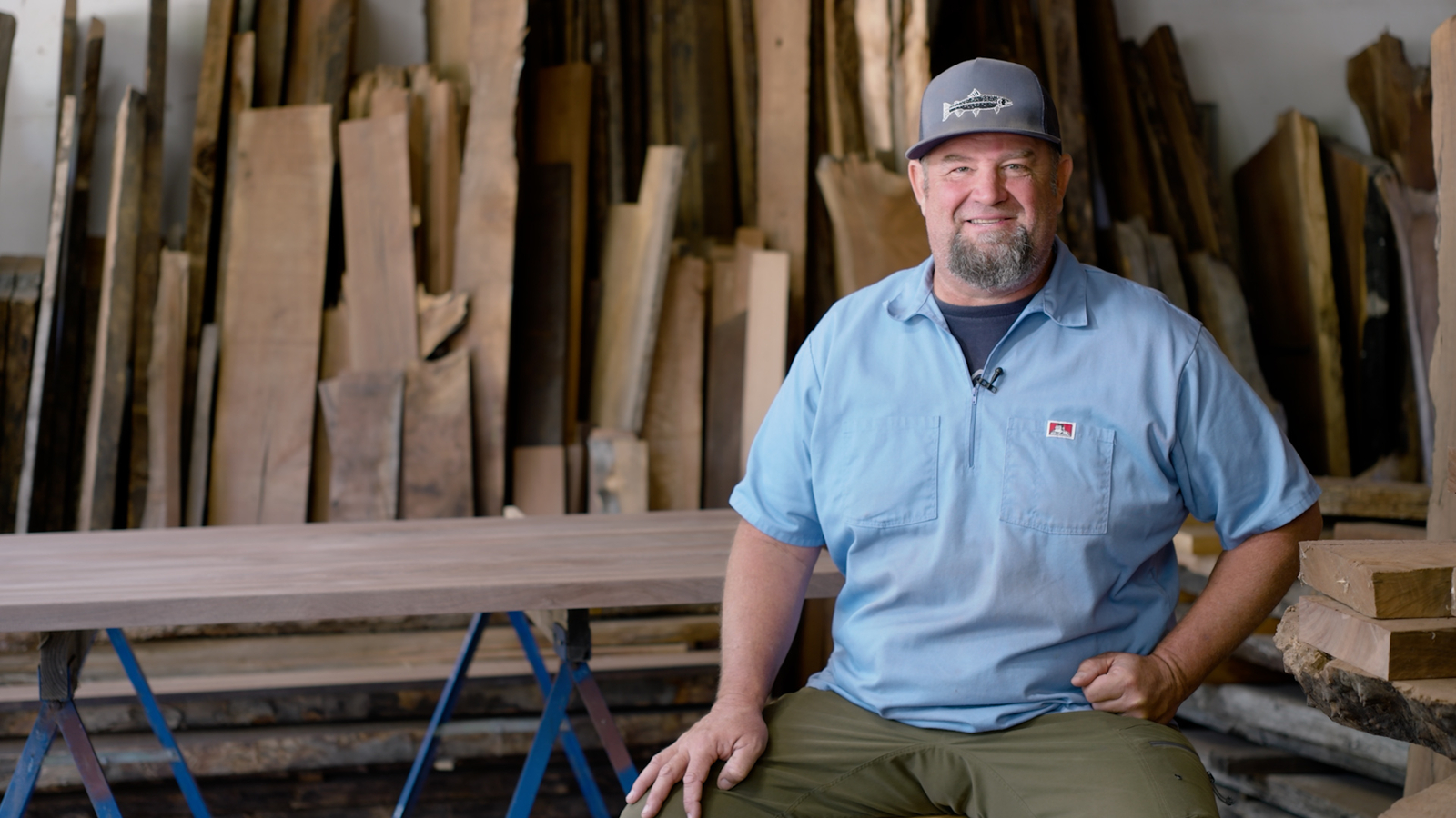 Northern California woodworker giving a new life to wood burned in ...
