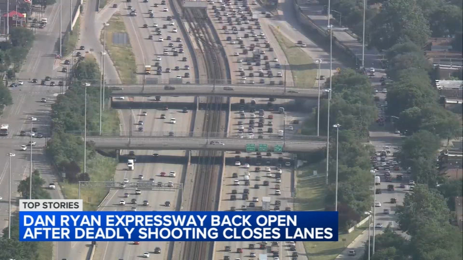Chicago shooting: Northbound I-94 reopens after person killed on Dan ...