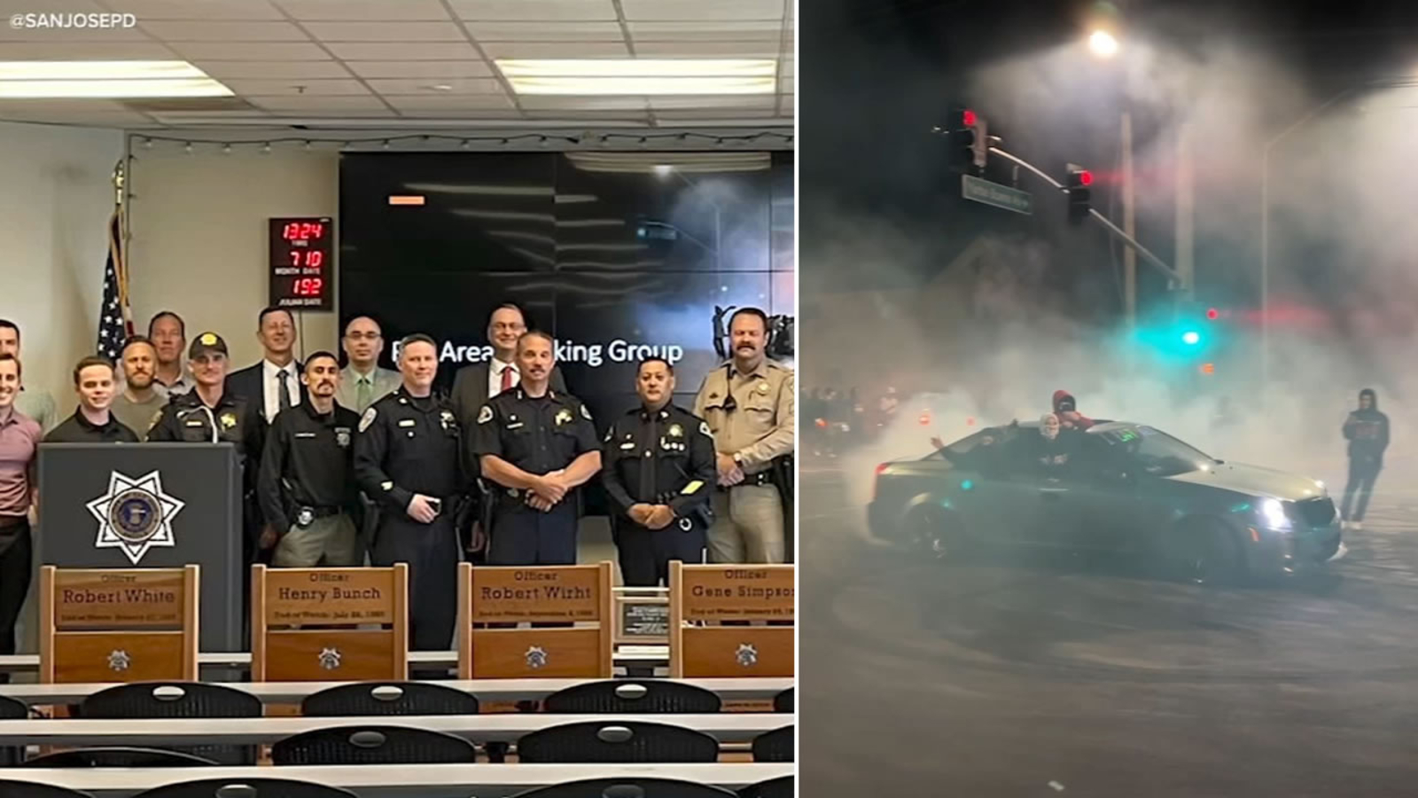 Bay Area Sideshows Law Enforcement Agencies Begin Collaboration On How