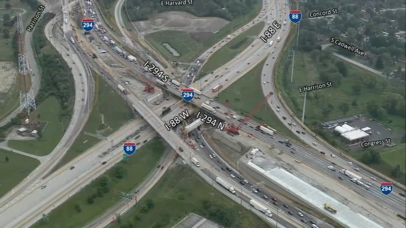 West suburban road work will cause I88, I294 closures this weekend ...