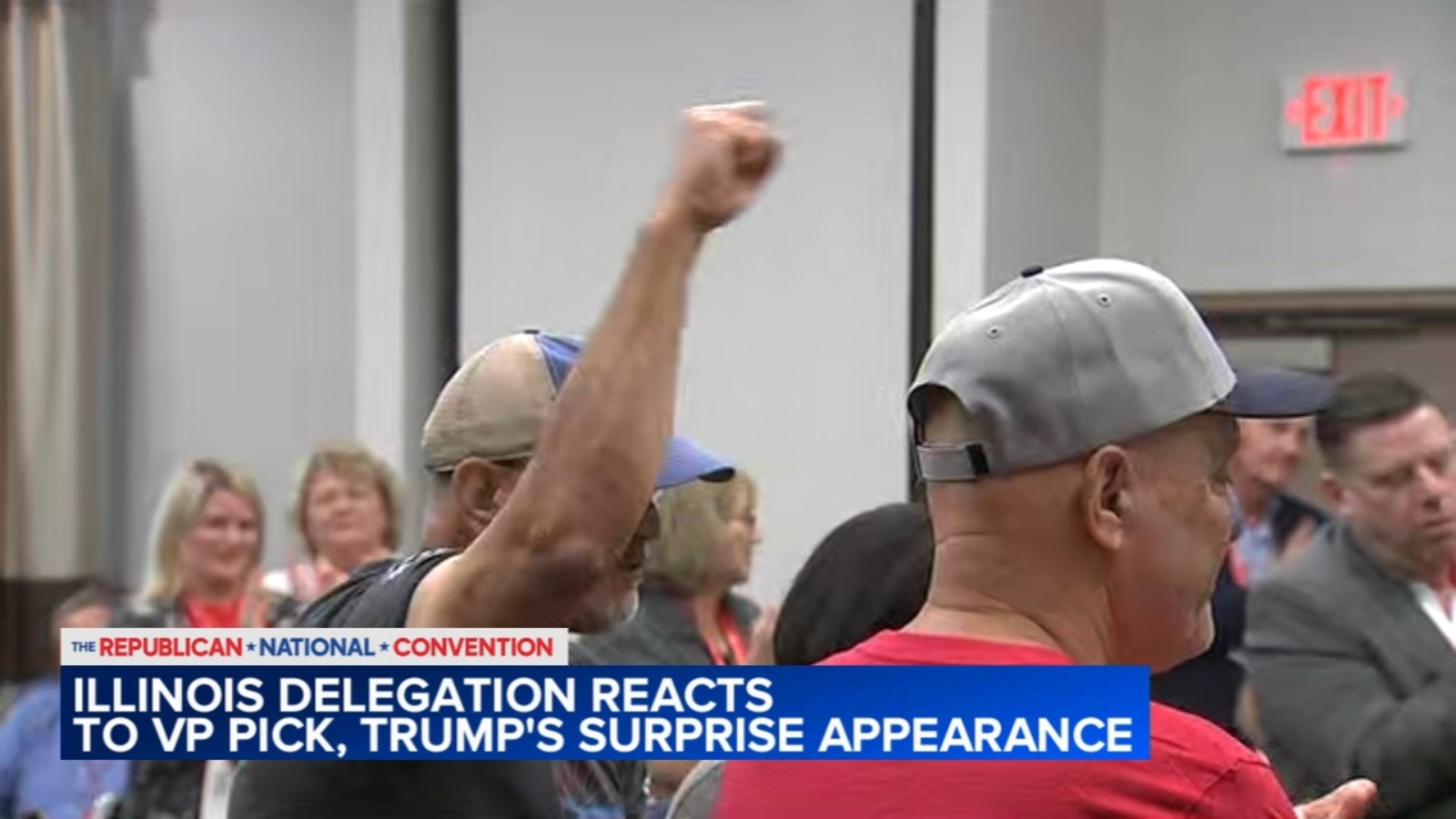 Republican convention: Illinois delegation reacts to Republican Vice ...