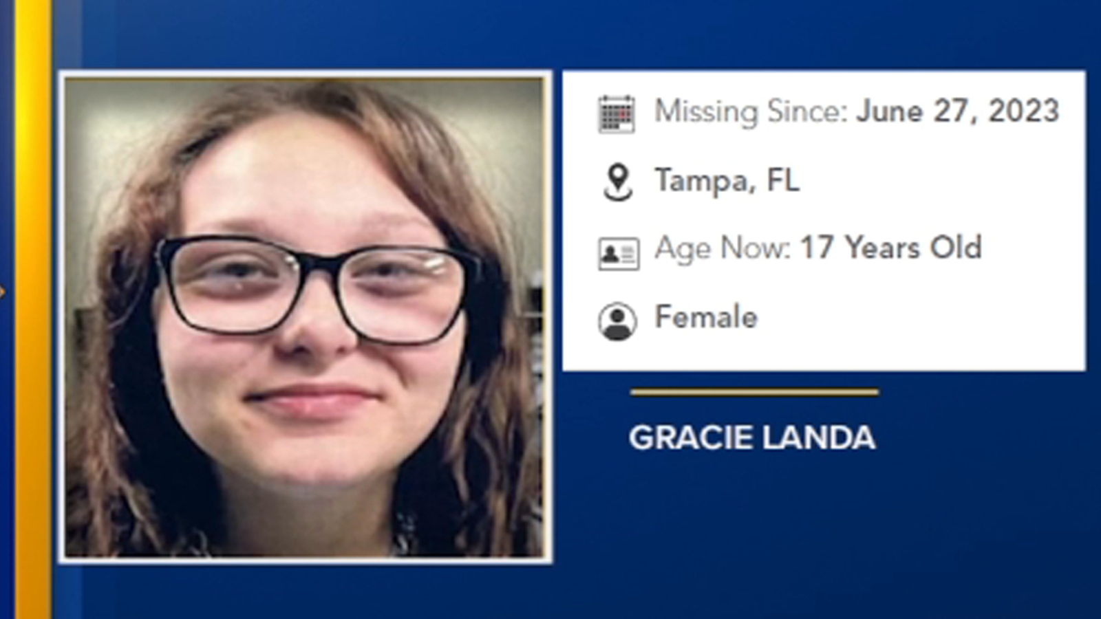 Gracie Landa: Florida girl who vanished in 2023 could be in Durham, NC ...