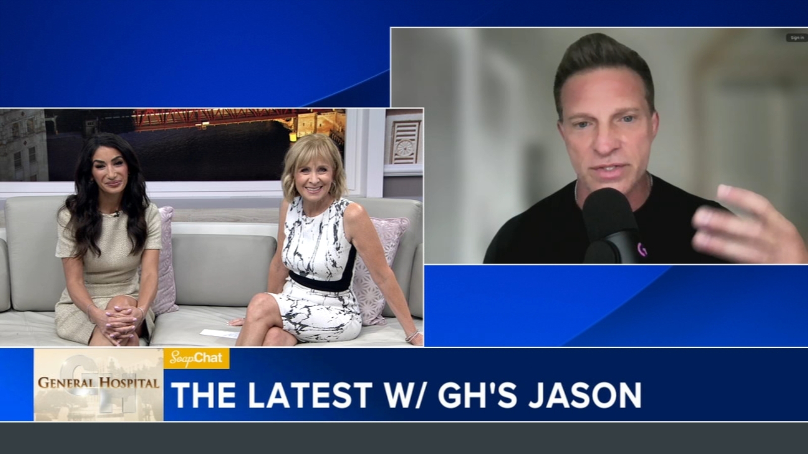 Soap Chat: General Hospital's 'Jason Morgan' dishes on drama - ABC7 Chicago