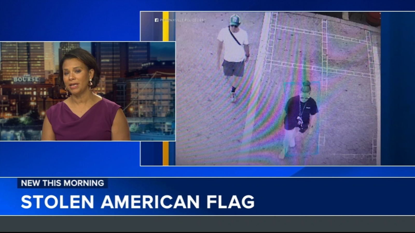 2 wanted for allegedly stealing American flag from Main Street in ...