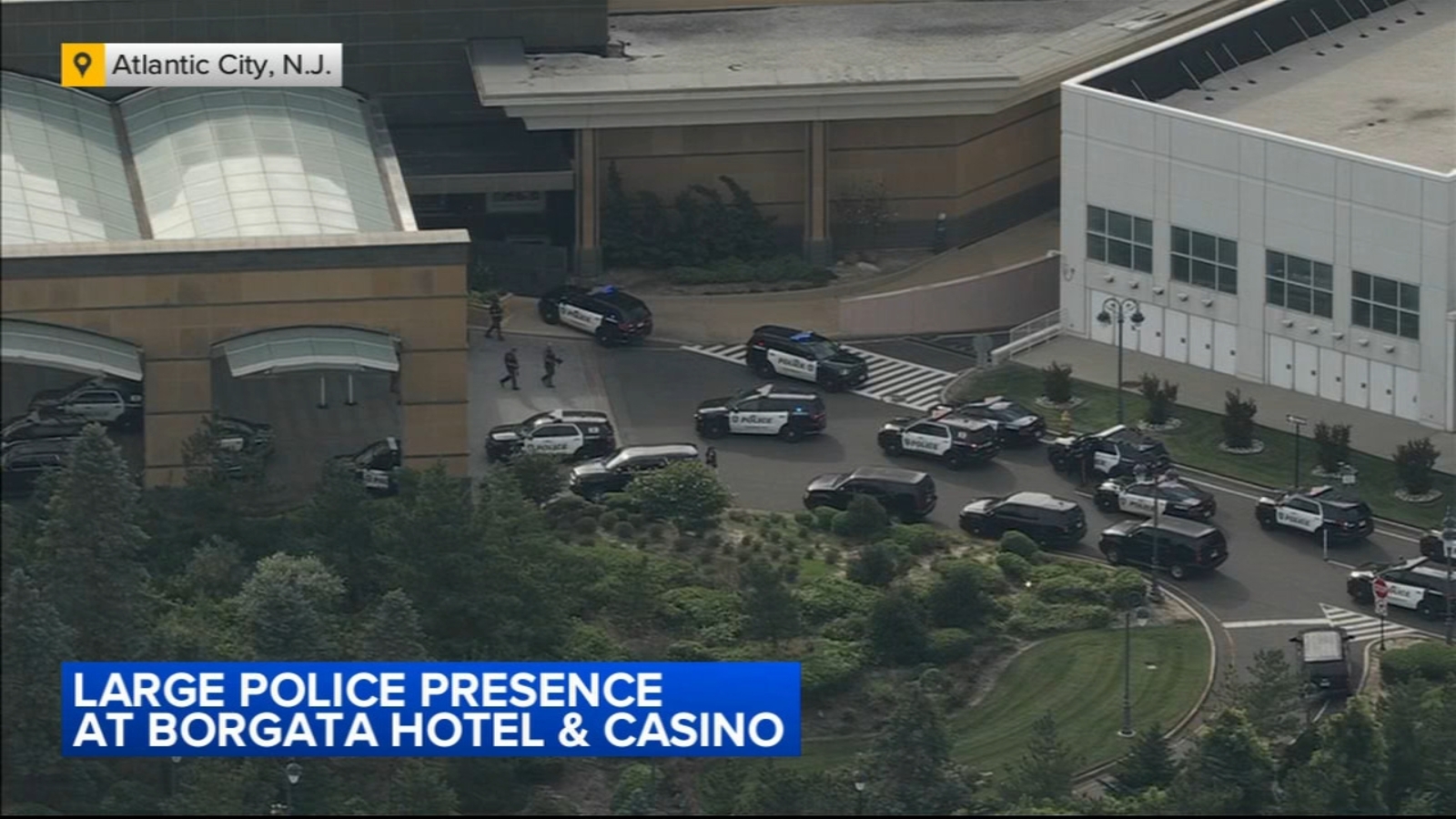 Atlantic City police officers swarm Borgata Hotel Casino due to ...