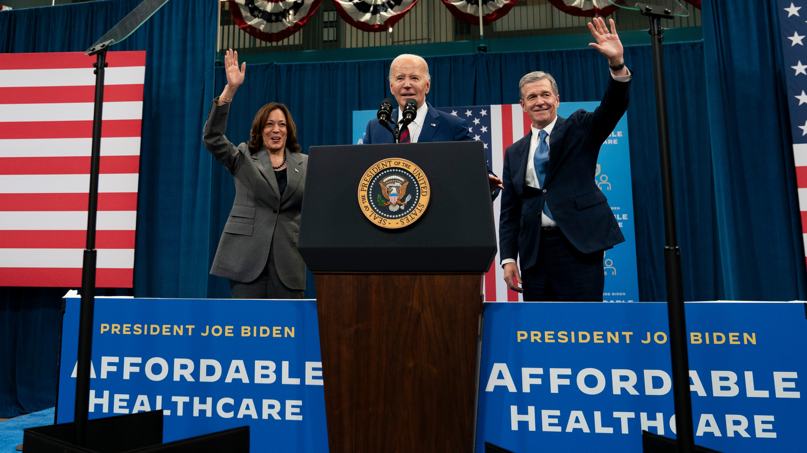 Governors Gretchen Whitmer, Josh Shapiro, JB Pritzker, Andy Beshear ...
