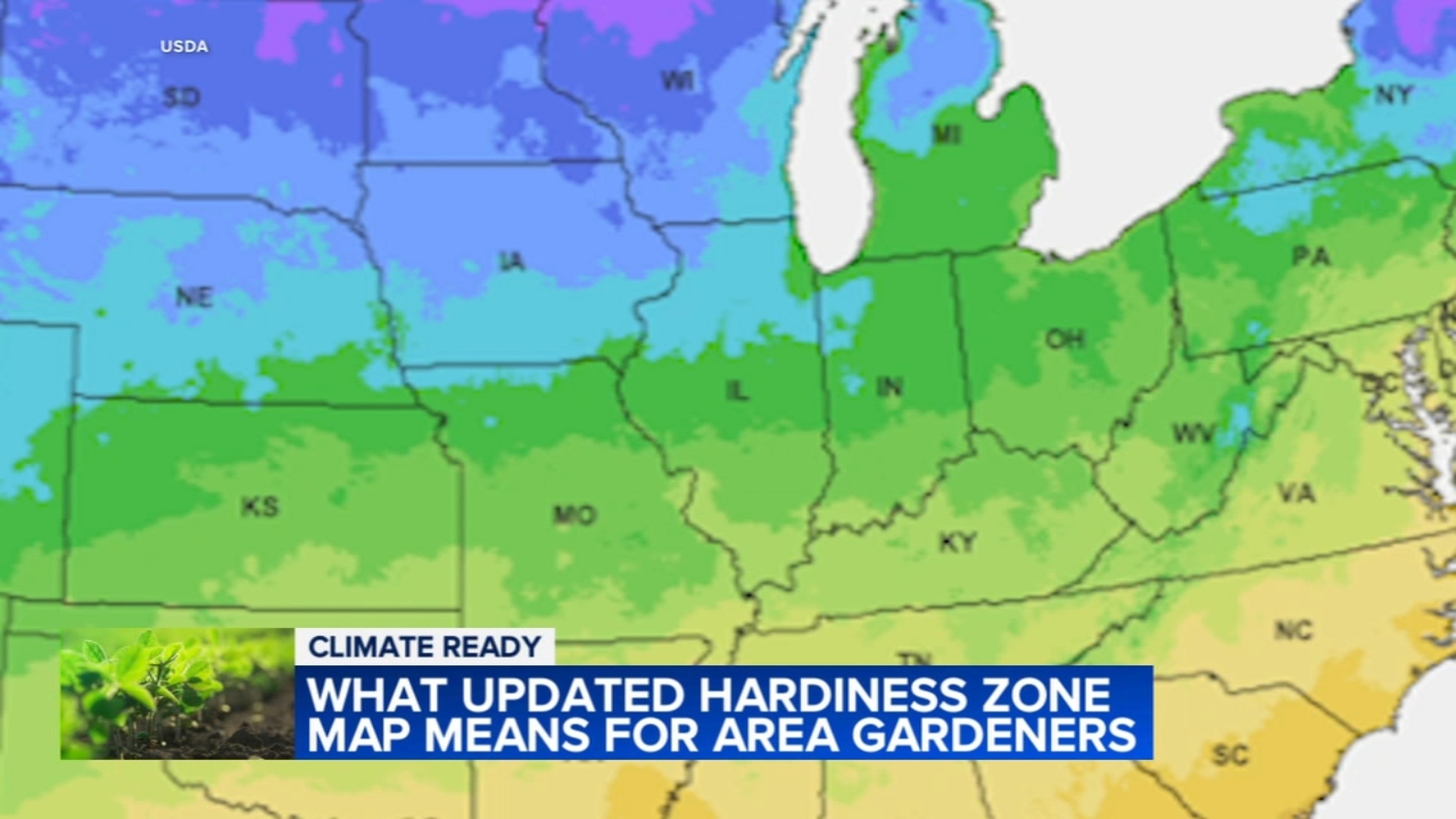 What updated hardiness zone map means for Chicago area gardens - ABC7 ...
