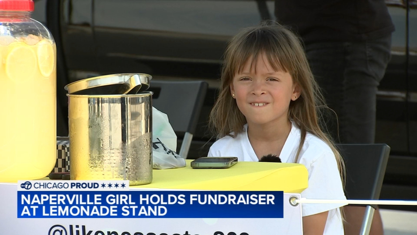Chicago proud: West suburban girl hosts lemonade stand to fundraise for ...
