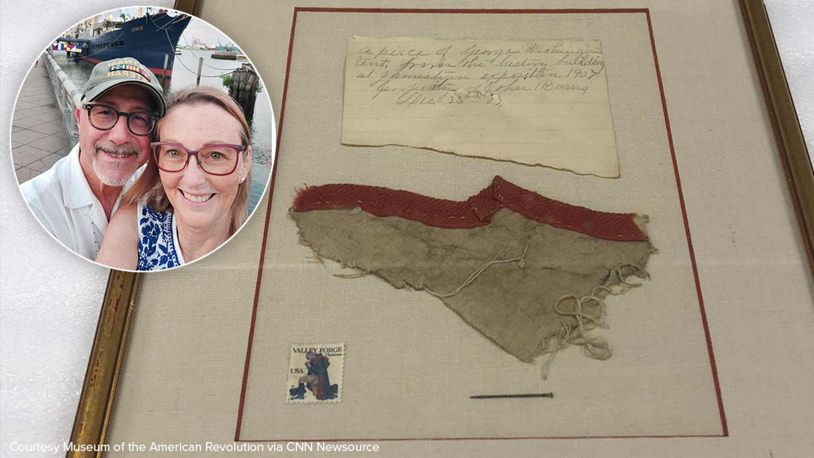 A history buff bought a piece of a tent from Goodwill for $1,700. It ...