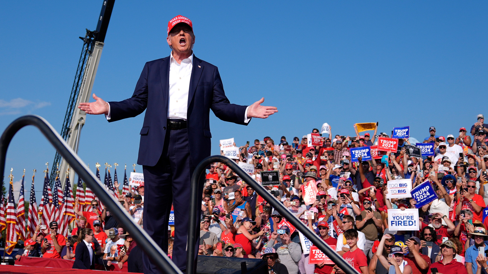 Secret Service recommends Donald Trump's campaign stop holding rallies ...