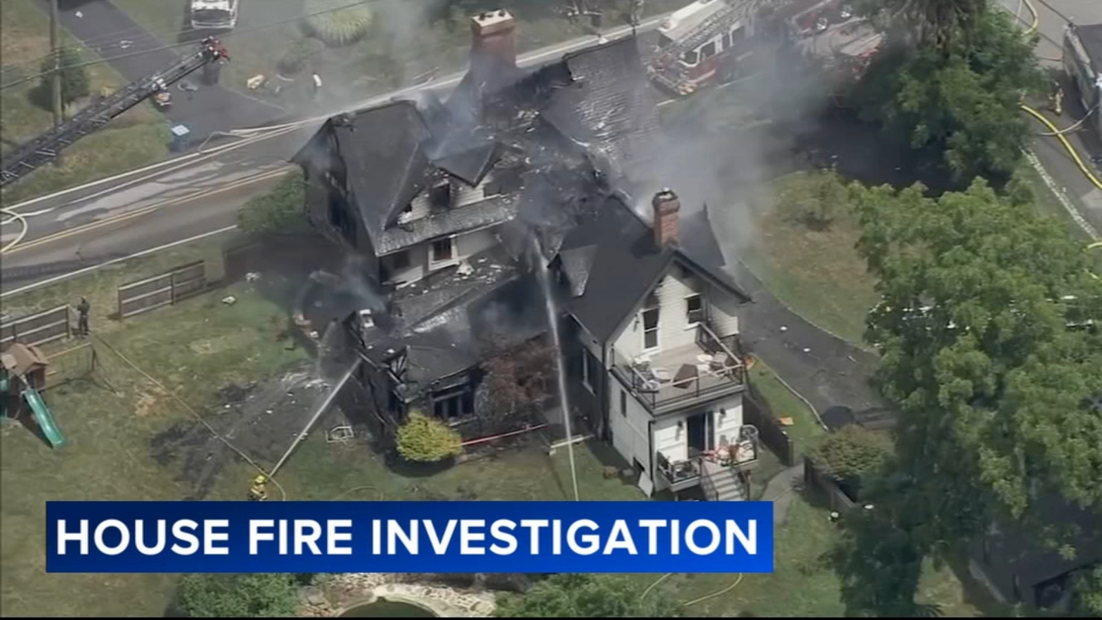 Chester County firefighters battle blaze at Easttown Township home ...