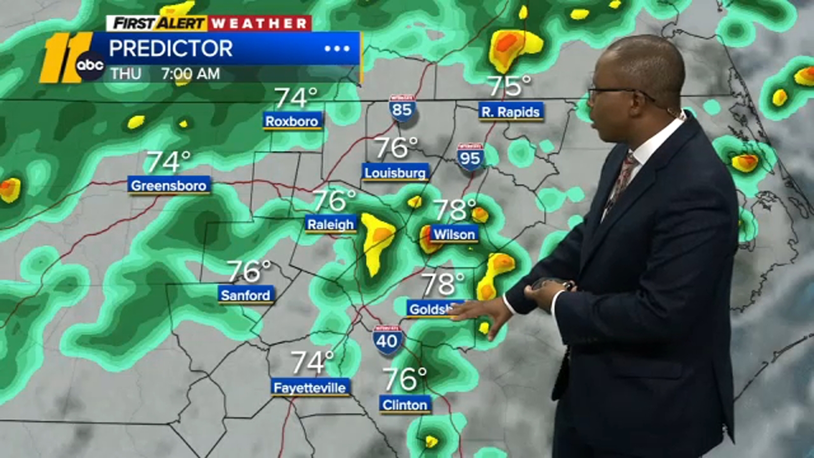 NC weather | More scattered storms expected throughout week across ...