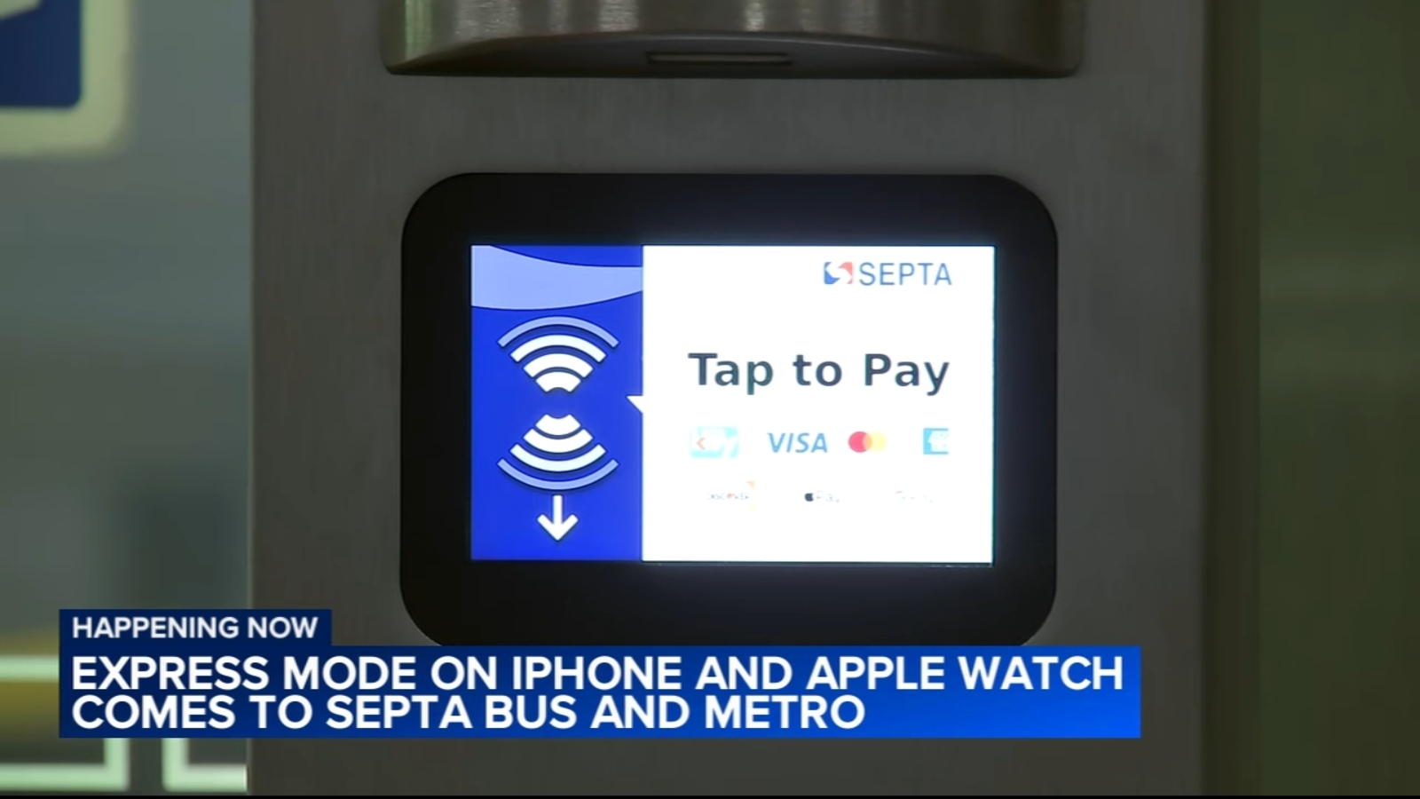 'Express Mode' rolls out on iPhone, Apple Watch riders to pay SEPTA fare - 6abc Philadelphia