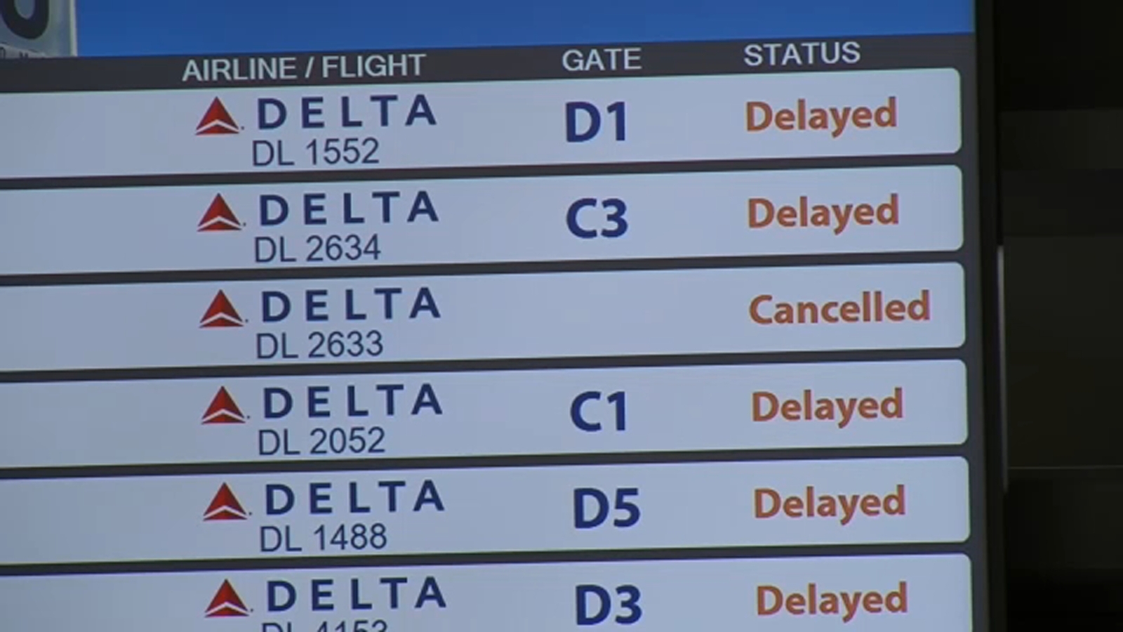US Government Opens Investigation Into Delta Airlines - More Cancelled Flights since Friday than ...
