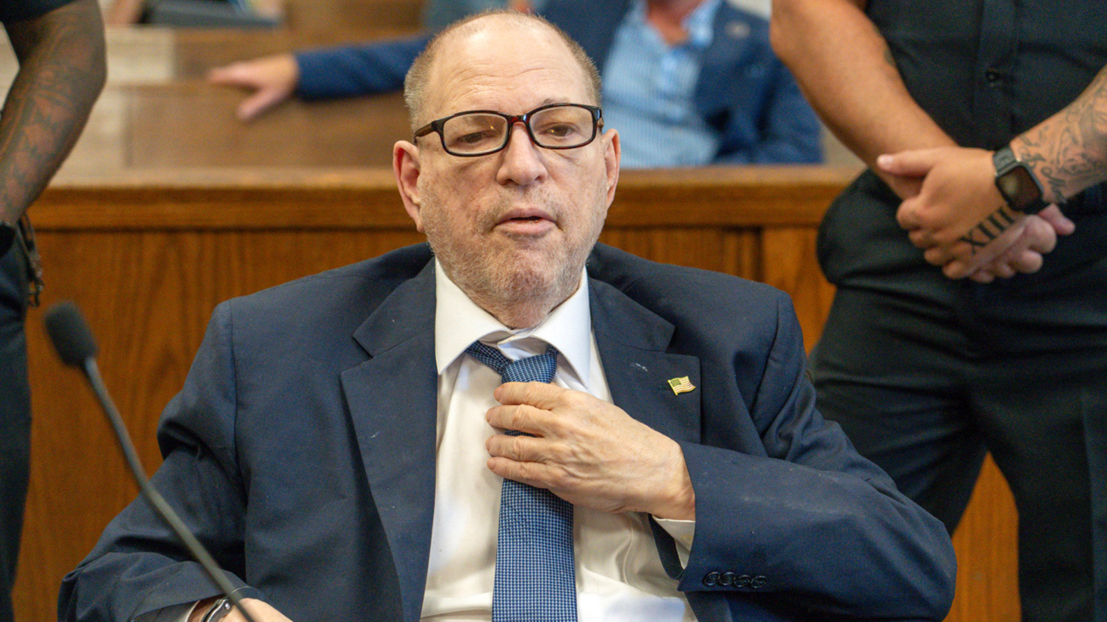 Harvey Weinstein transferred to hospital, has COVID-19 and double ...