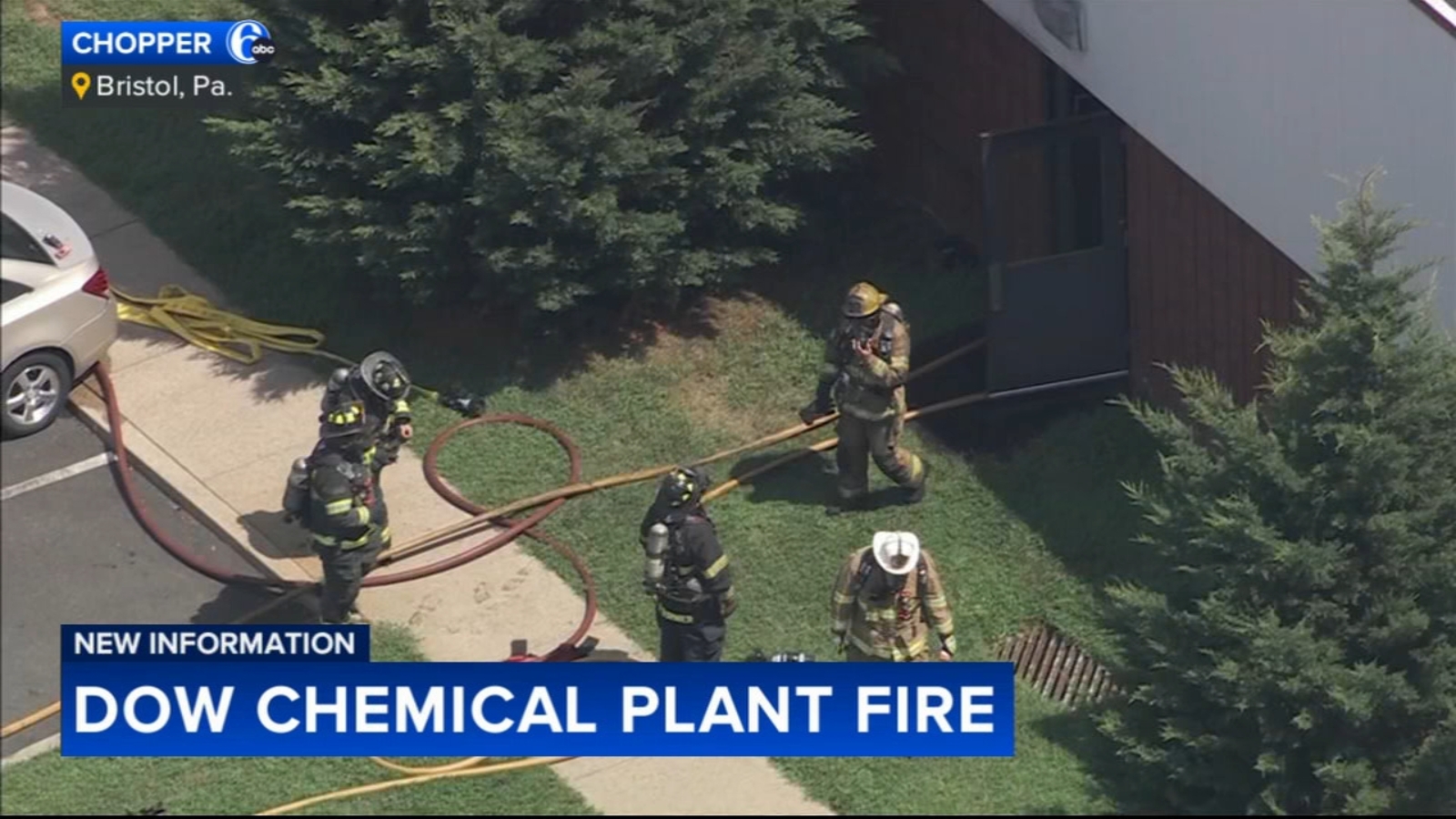 Fire erupts inside Dow facility in Bristol, Bucks County - 6abc Philadelphia