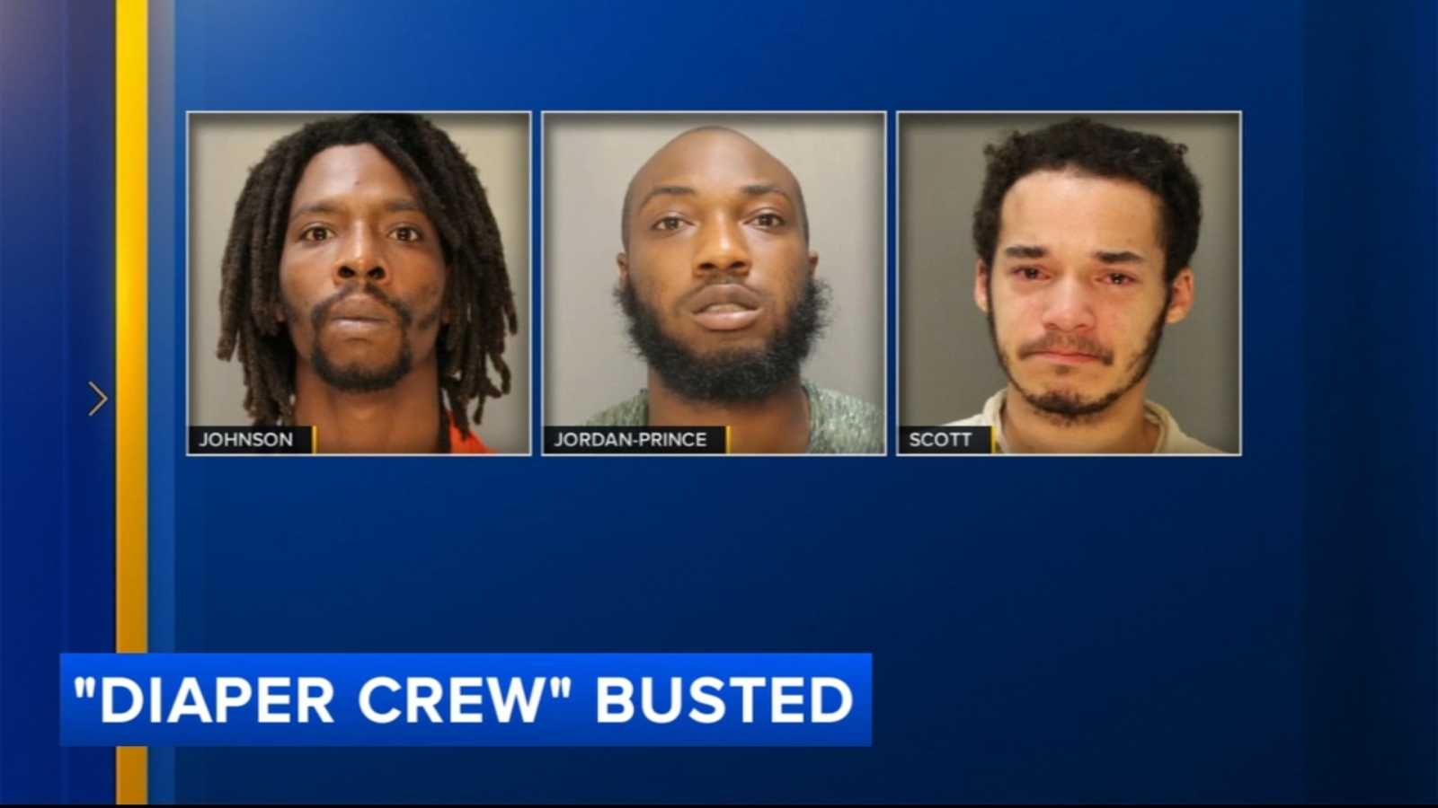 3 members of the 'Diaper Crew' arrested for more than 20 retail thefts in Philadelphia - 6abc ...