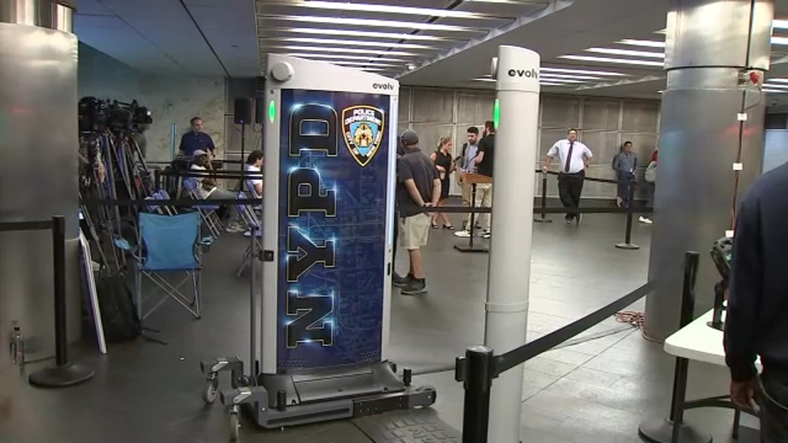 First weapons-scanning devices installed at Fulton Center subway ...