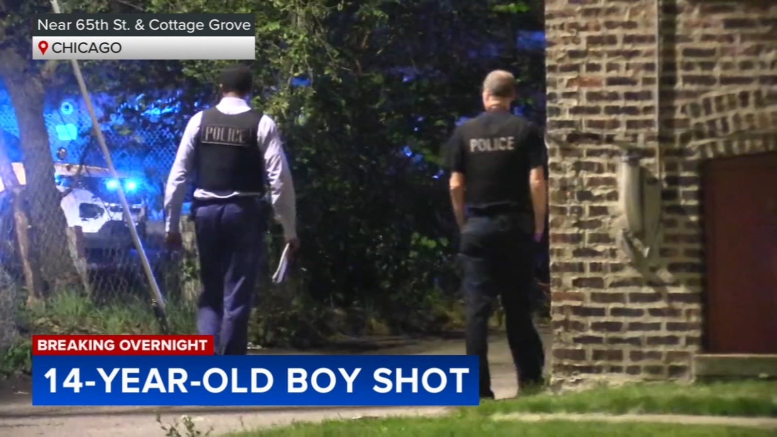 Chicago shooting: 14-yearold boy shot in Woodlawn alley, police say ...