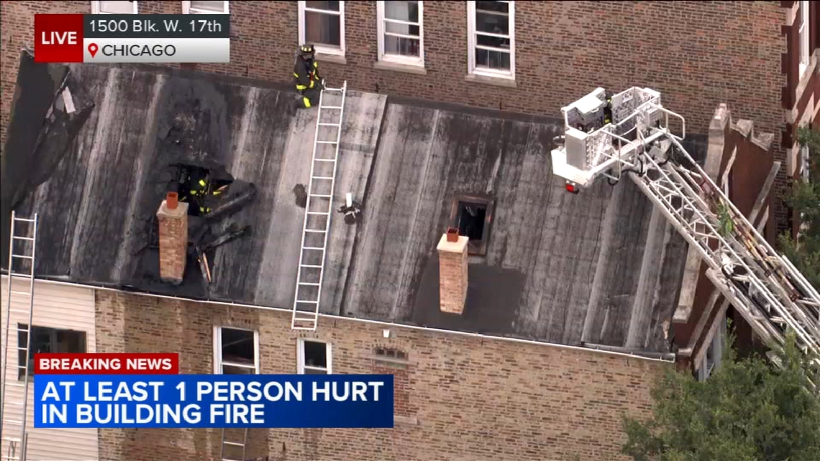 At least 1 hospitalized after Pilsen, Chicago fire today in 1500-block ...