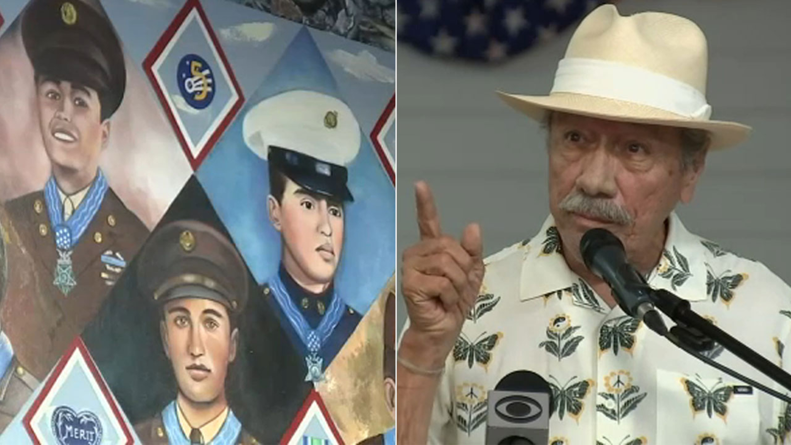Veterans from East LA honored with new art installation, a mural titled ...