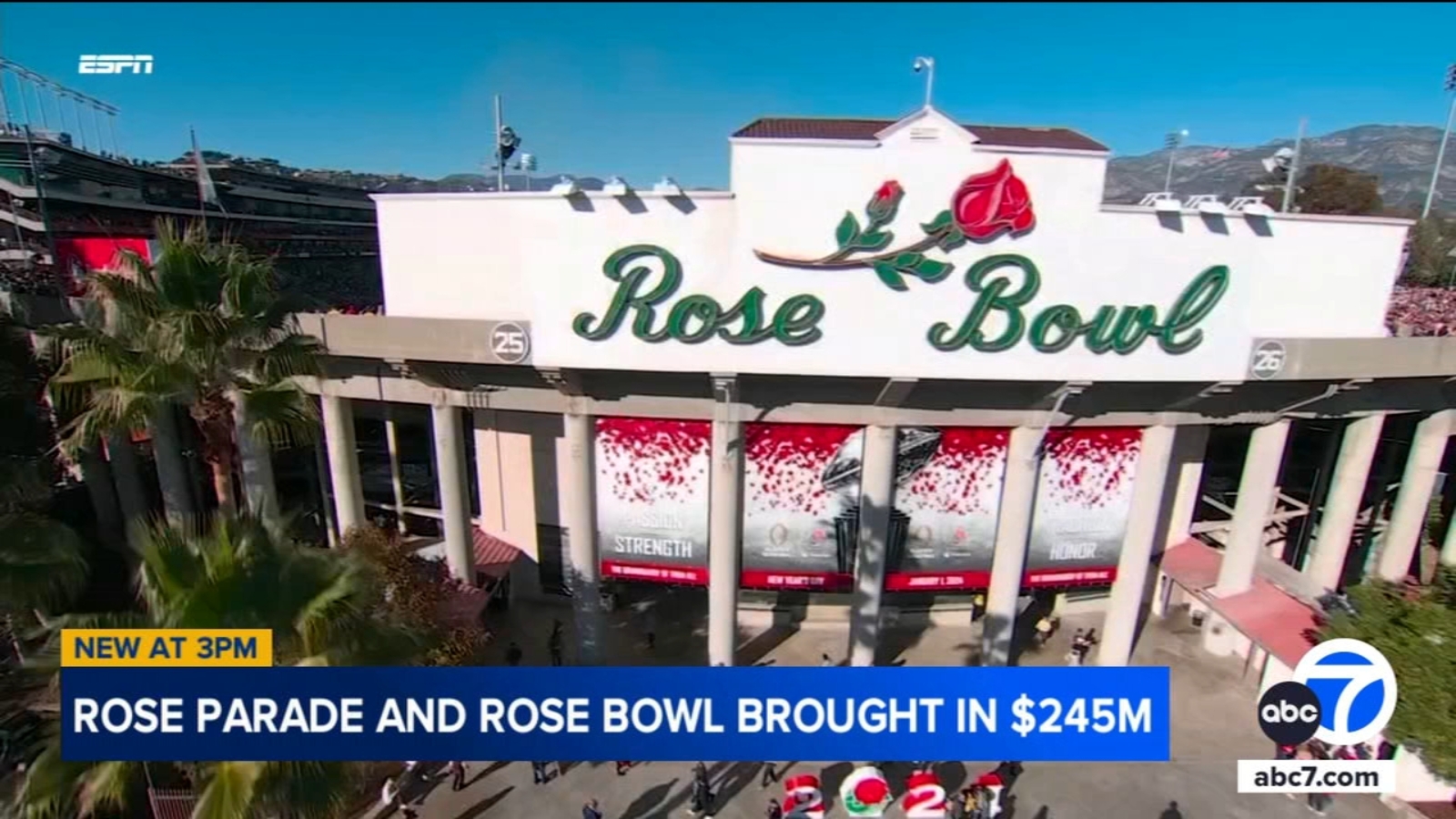 2024 Rose Parade, Rose Bowl Game generated $245 million in economic ...