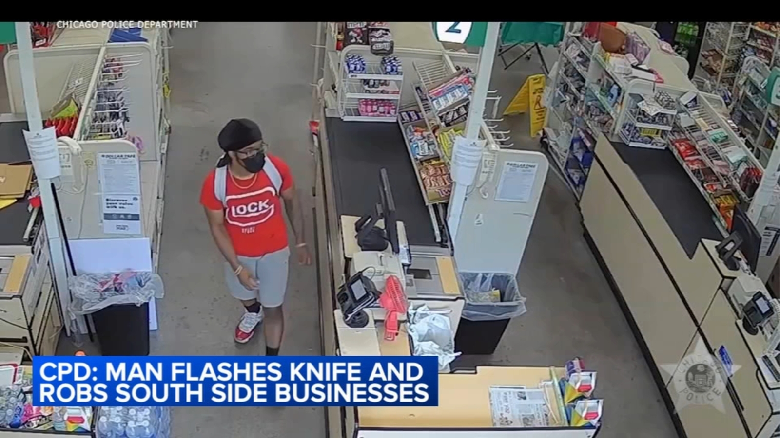 Chicago crime: Man flashes knife, robs Dollar Tree stores on South Side ...