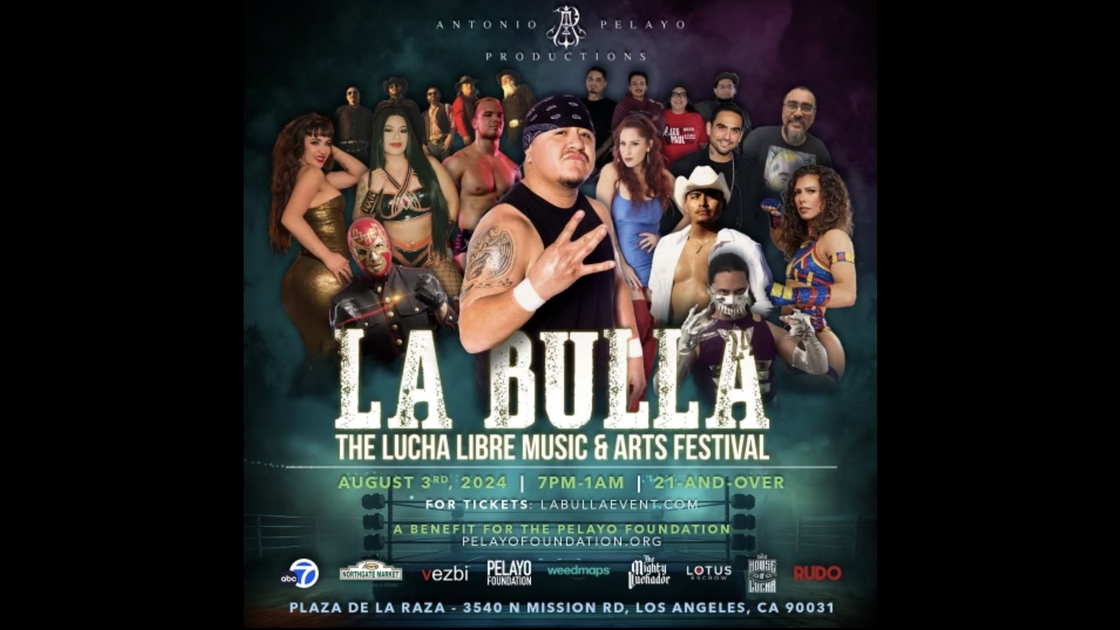 La Bulla celebra por novena vez el mayor festival de arte y música de lucha libre de Los Ángeles ...