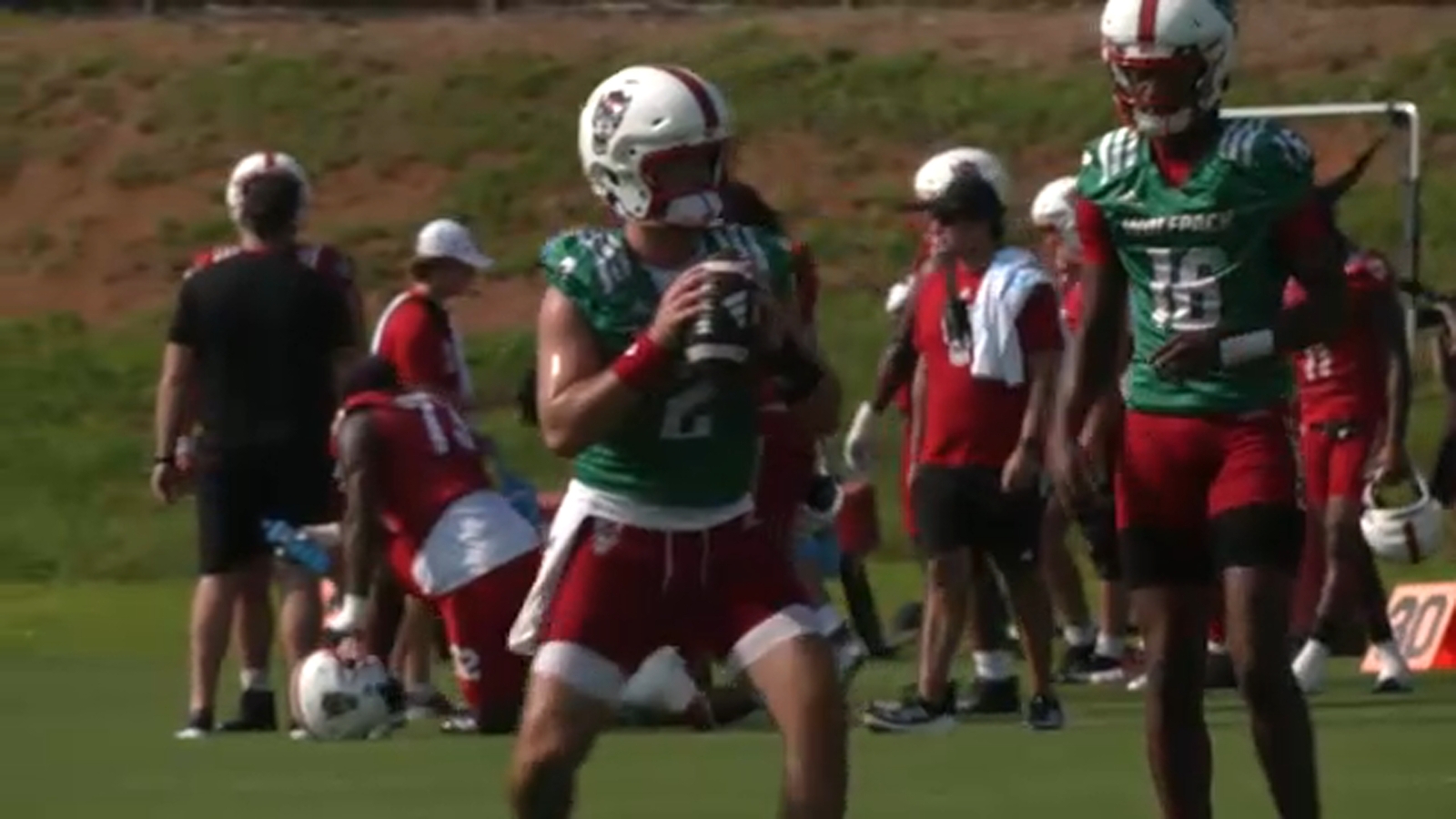 NC State excited to get after it on first day of fall football camp ...