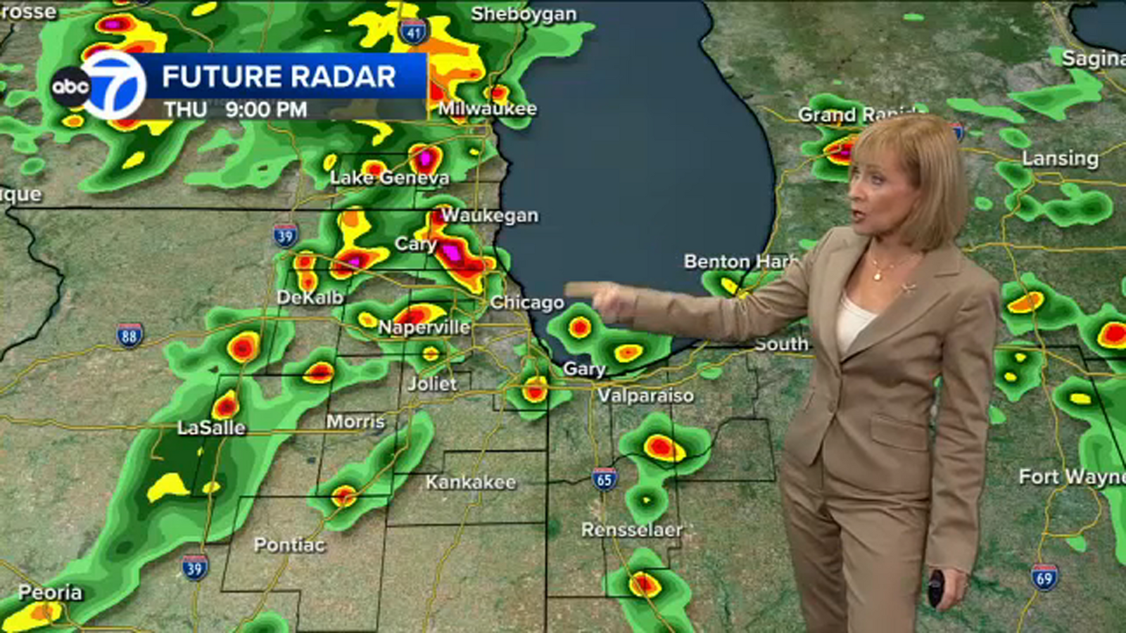 Chicago weather: Slight risk for severe storms on first day of ...