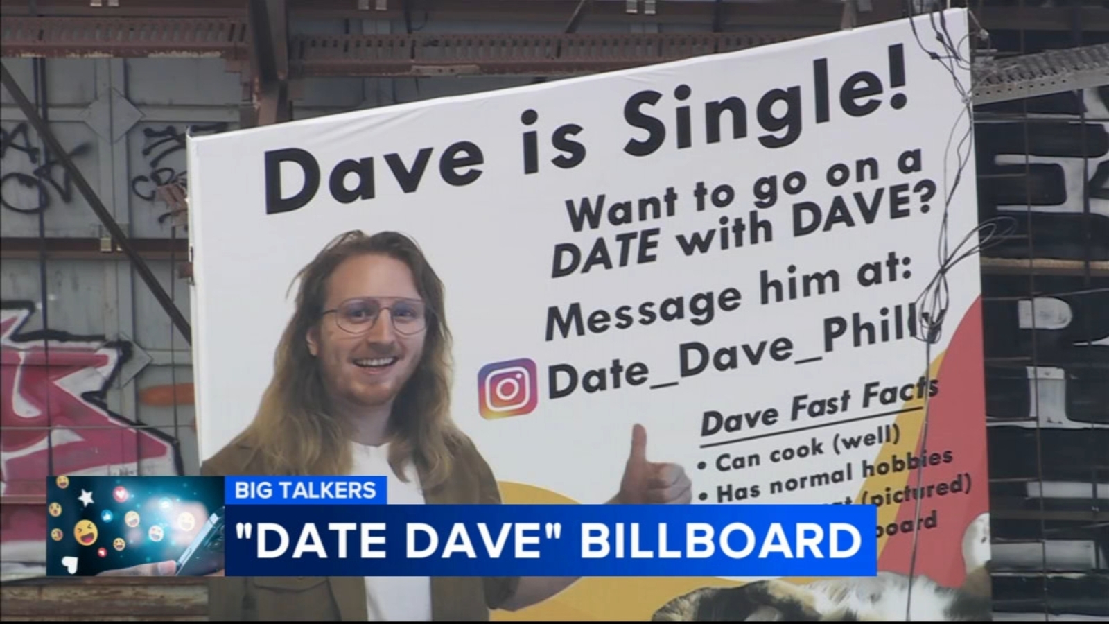 Dave Kline rents billboard near 34th and Wharton in West Philadelphia ...